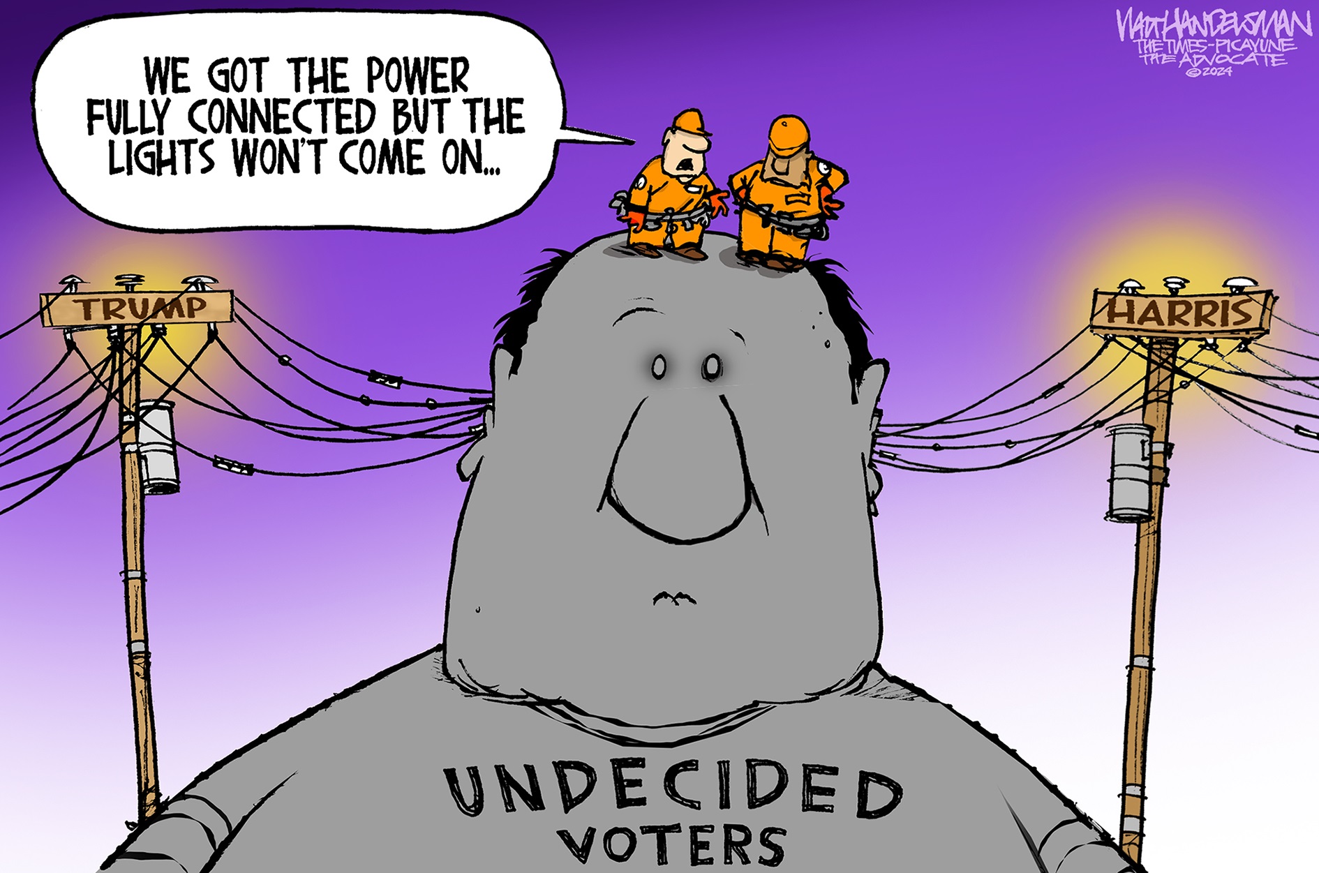 Editorial cartoons for Sept. 22, 2024 - oregonlive.com