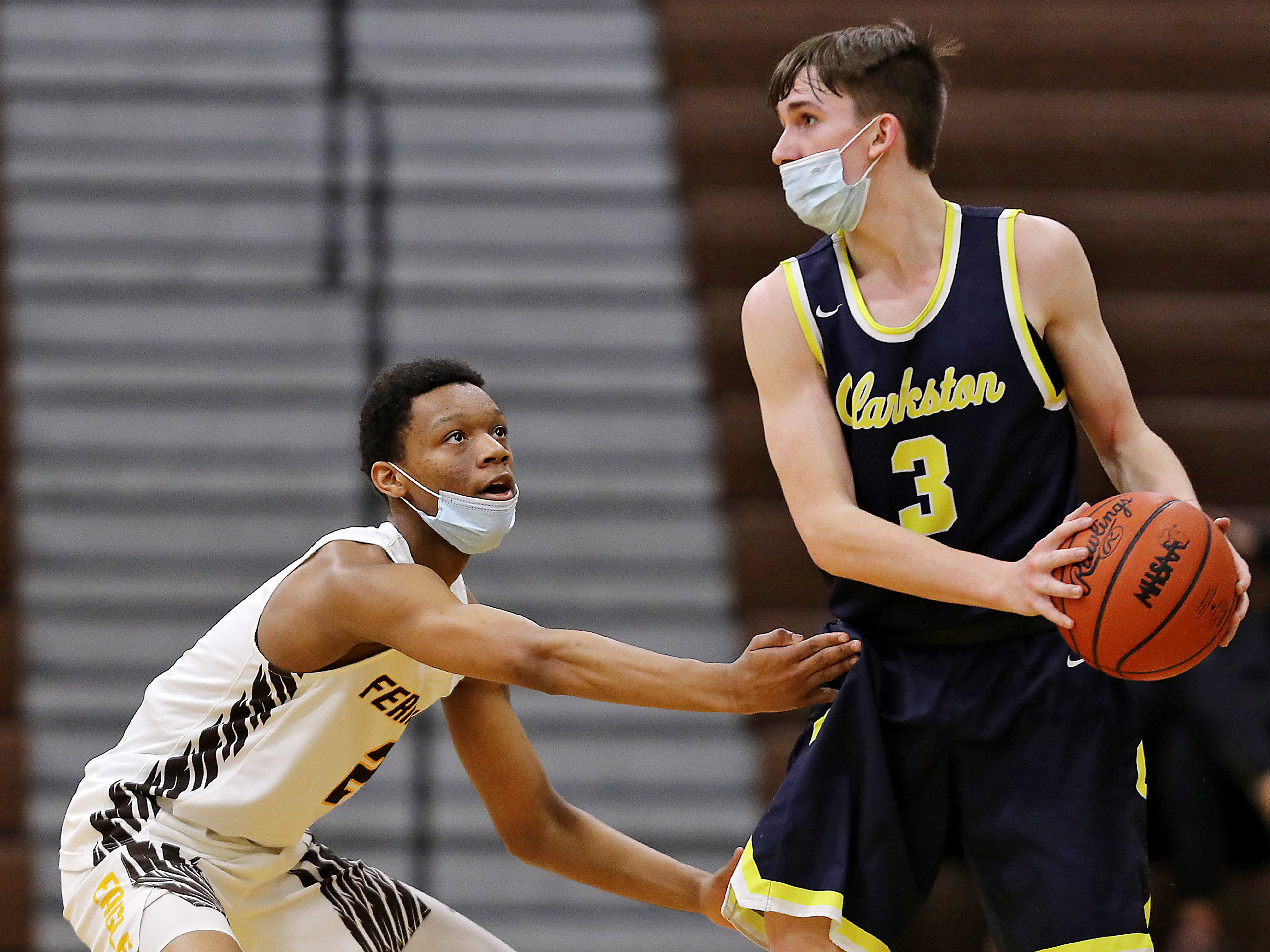 MHSAA basketball: Ferndale vs. Clarkston – February 24, 2021 - mlive.com