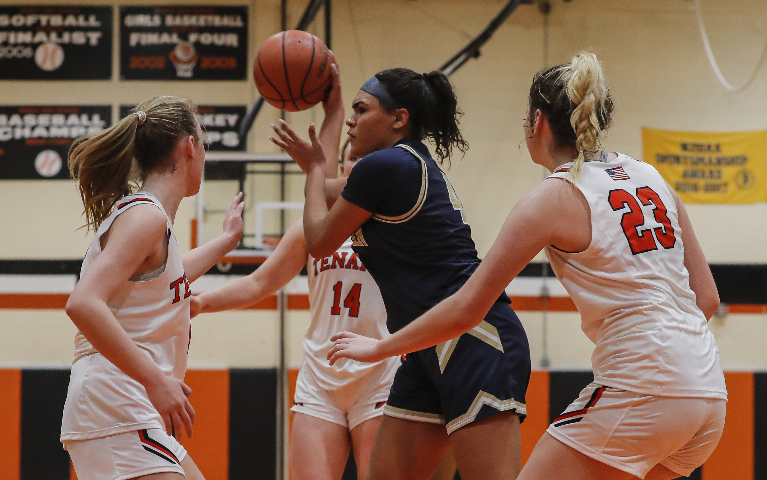 Girls Basketball: Tenafly vs. Old Tappan, Rylie Theuerkauf scores ...