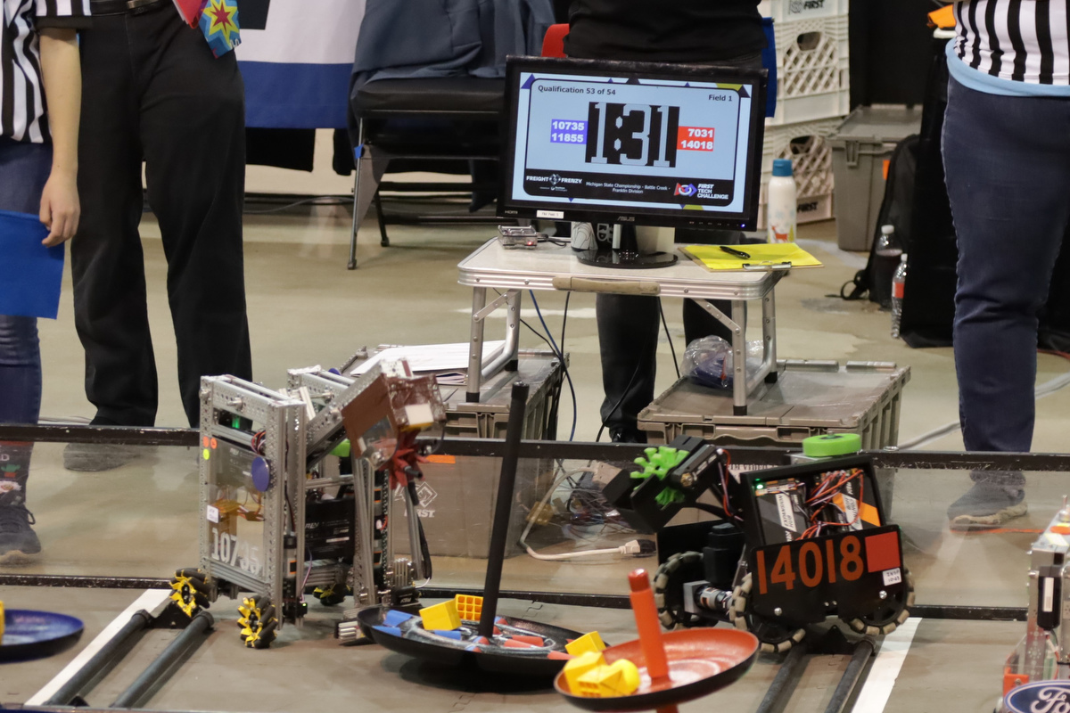 Jackson County robotics teams compete at FIRST Tech Challenge Michigan ...