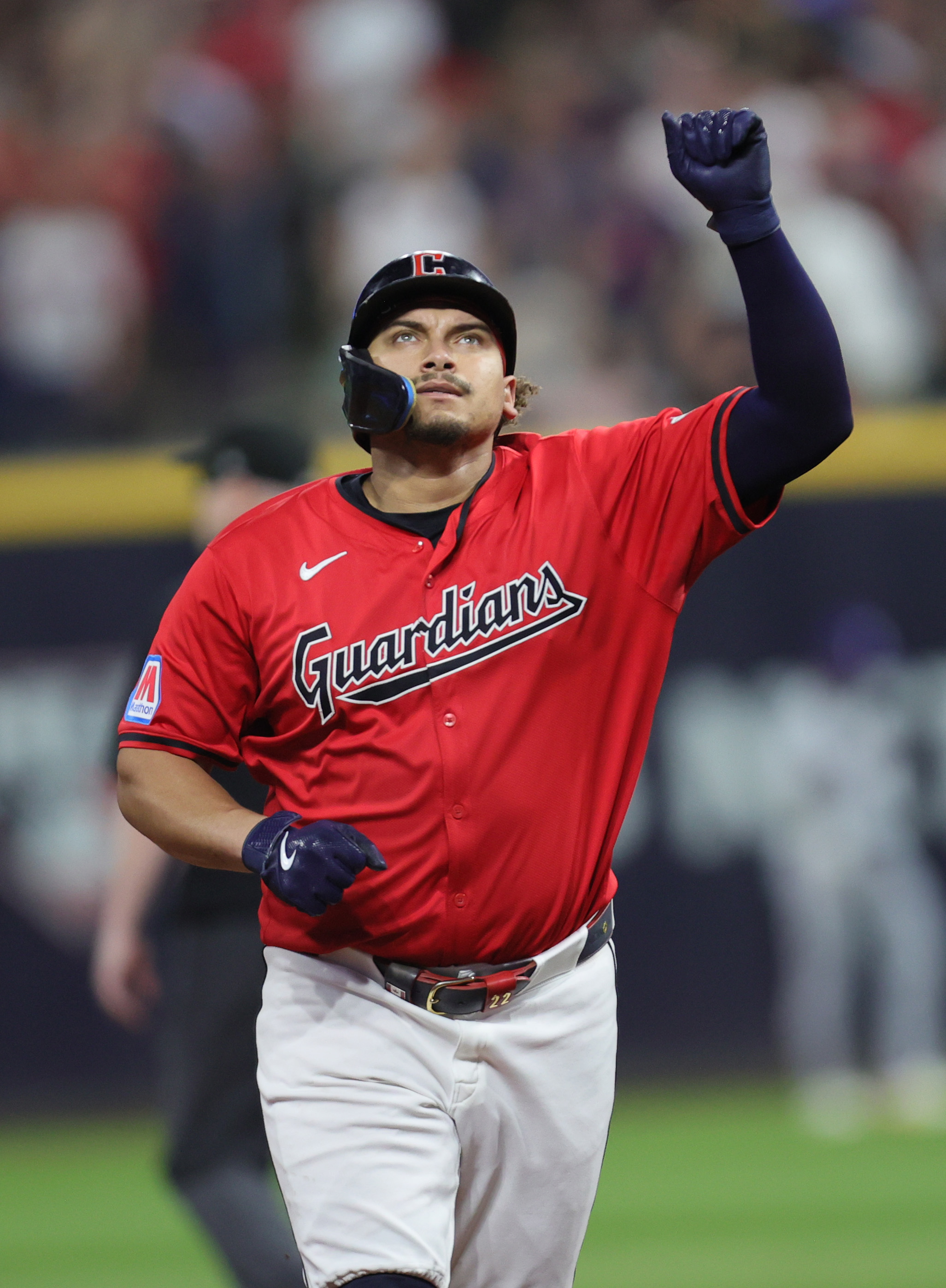 Guardians Mario coin celebration - cleveland.com