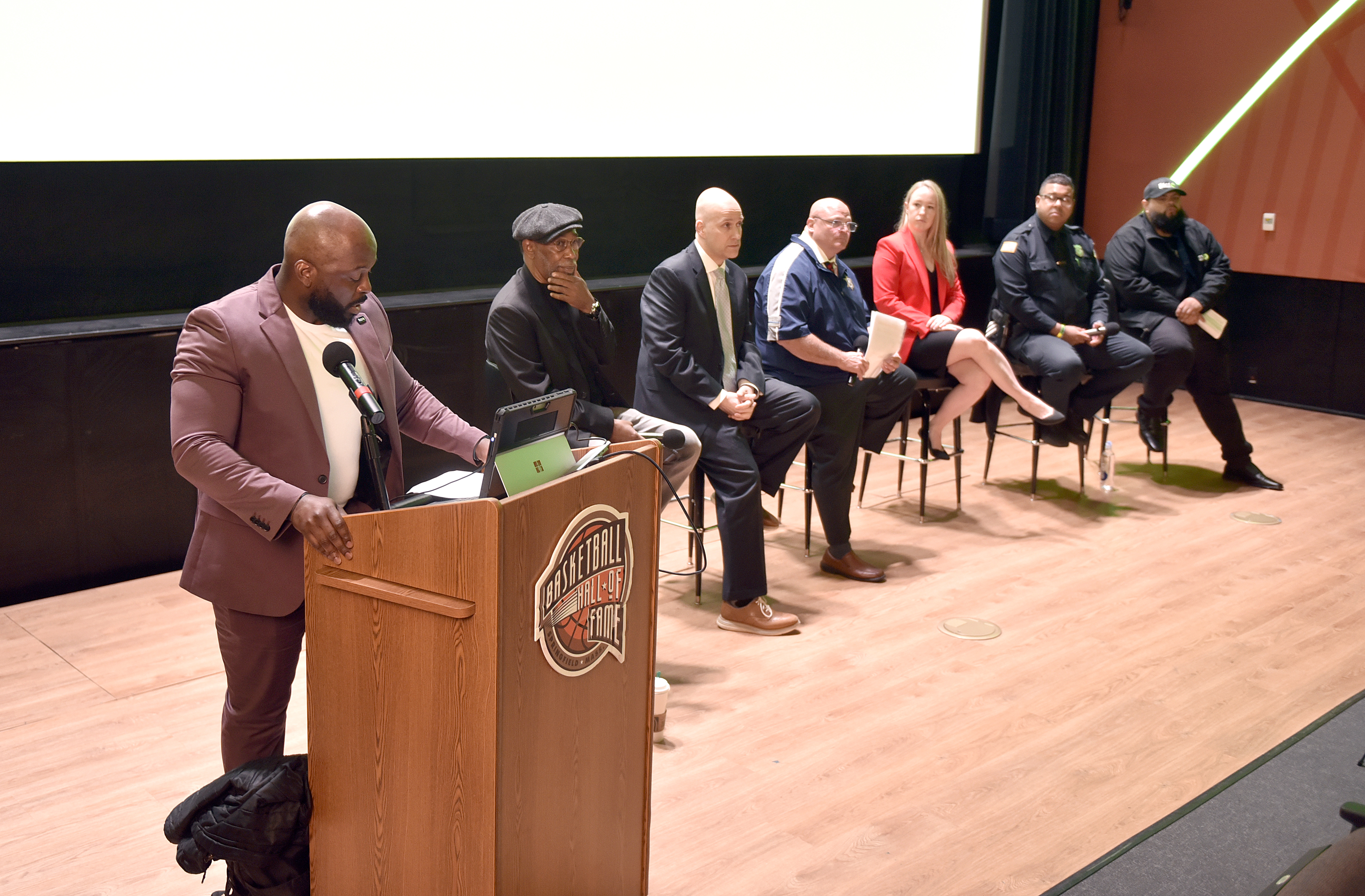 Criminal Justice Panel at Basketball Hall of Fame features Larry Miller ...