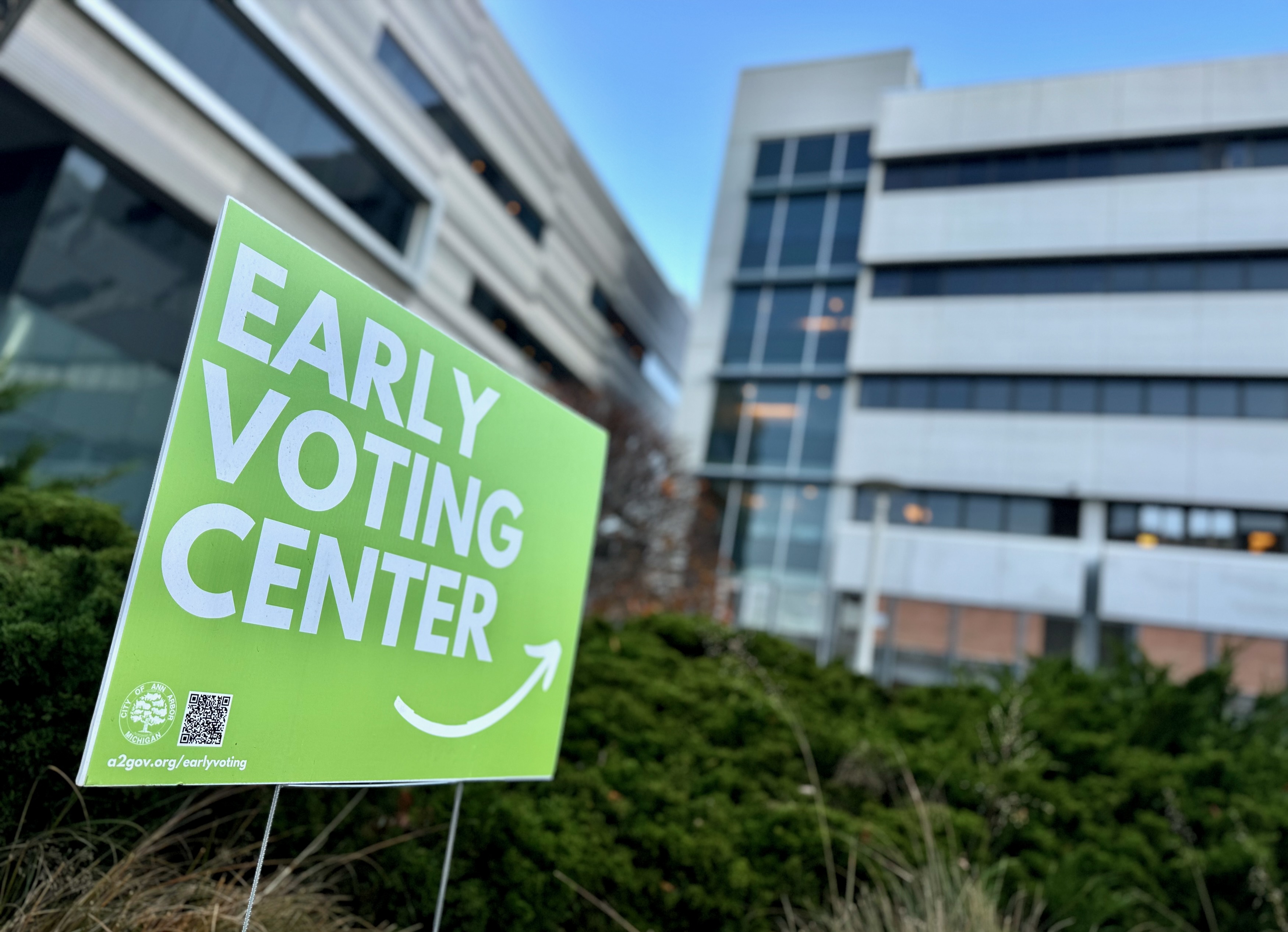 Early voting kicks off in Ann Arbor for the 2024 presidential election ...