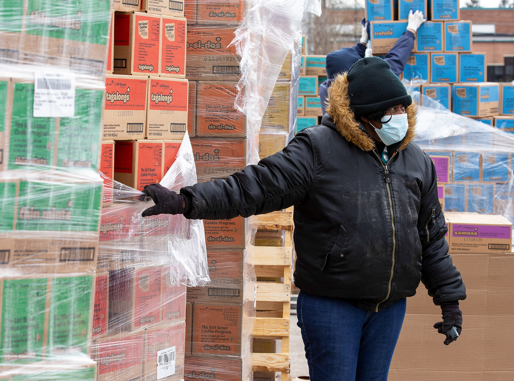 Girl Scout Cookie Mega Drop in Harrisburg - pennlive.com