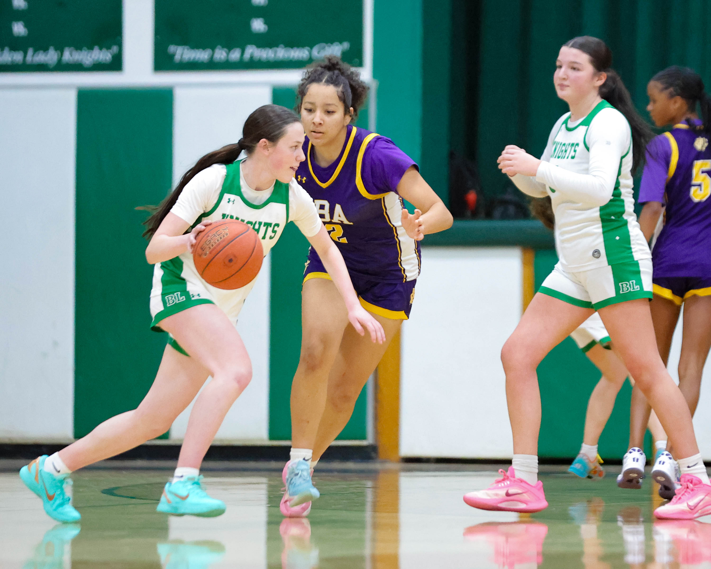 Girls Bishop Ludden Grimes basketball hosts Christian Brothers Academy ...