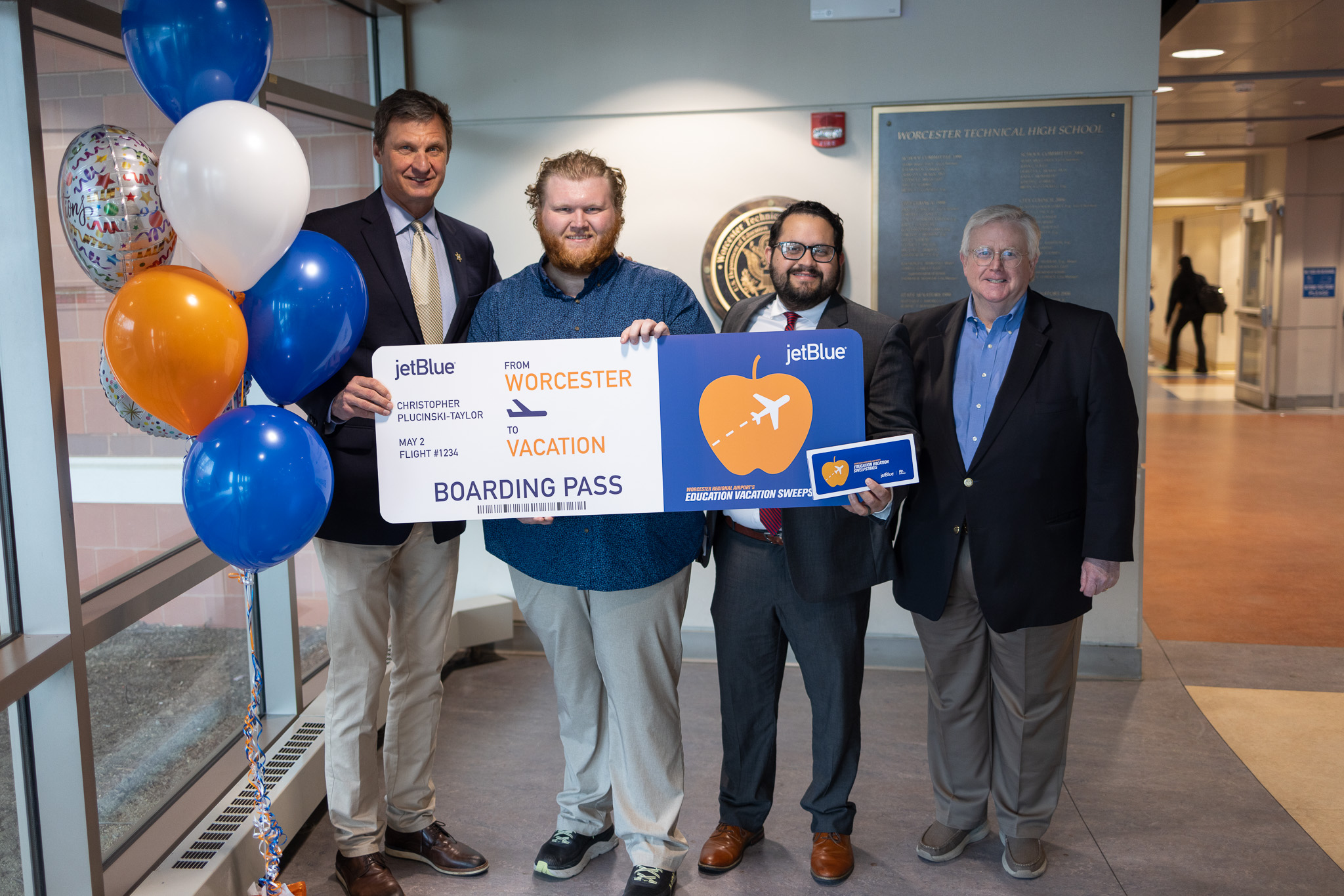 Worcester-area teachers JetBlue sweepstakes winners announced