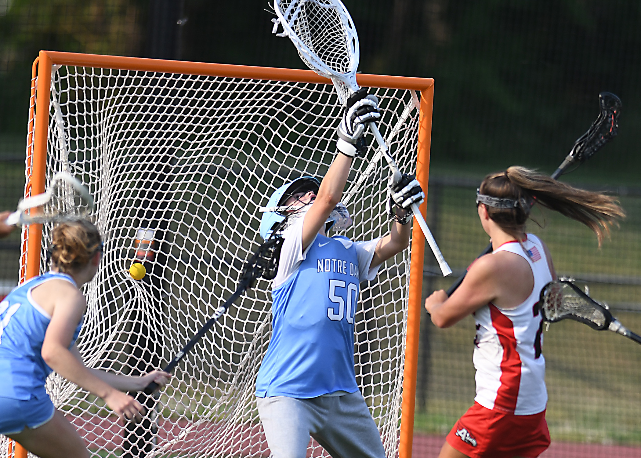 Allentown Girls Lacrosse defeats Notre Dame in overtime 5-4 to win the ...