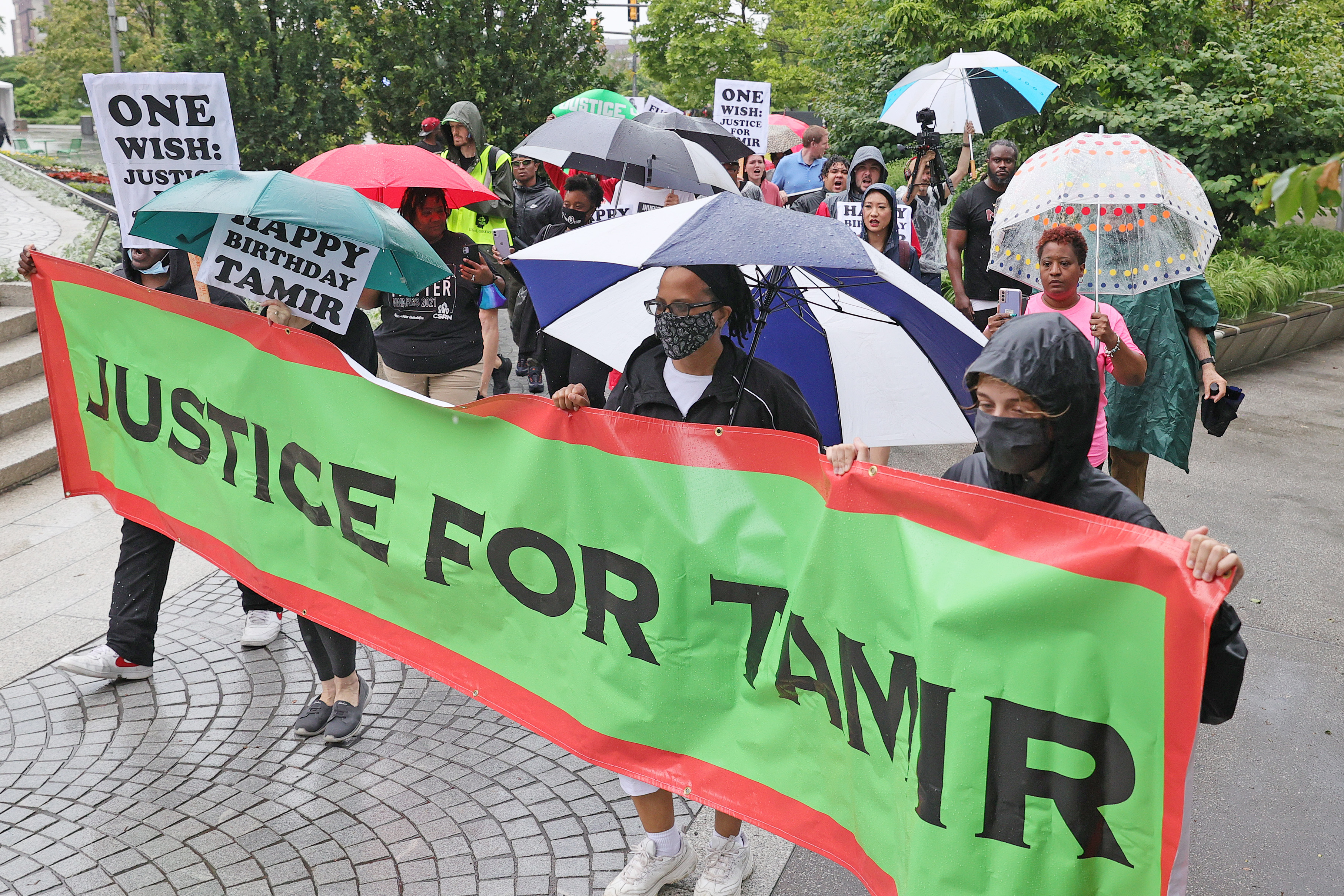 Tamir Rice’s rally for justice at Public Square in downtown Cleveland ...