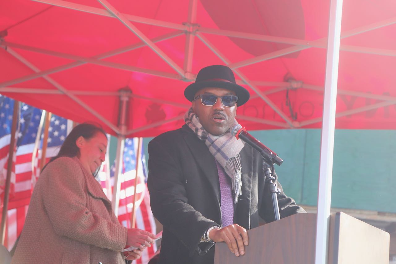 Tottenville H.S. breaks ground on new field house named in honor of ...