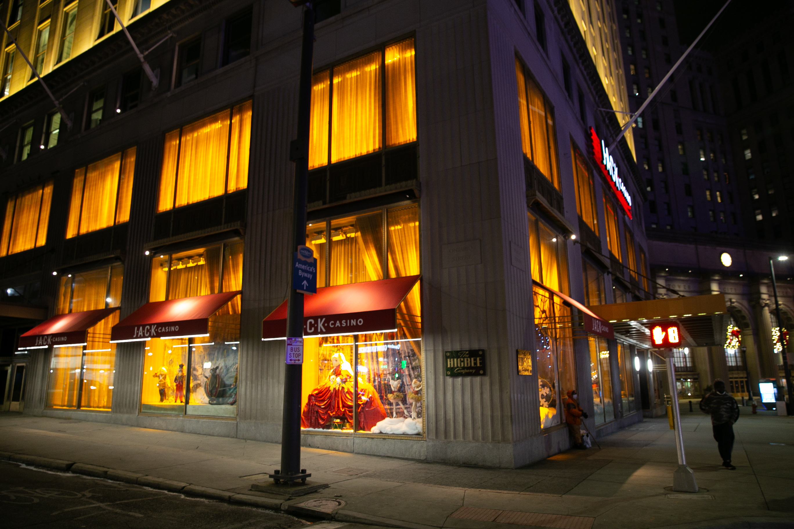 Historic Higbee windows showcase "The Nutcracker" at JACK Casino ...