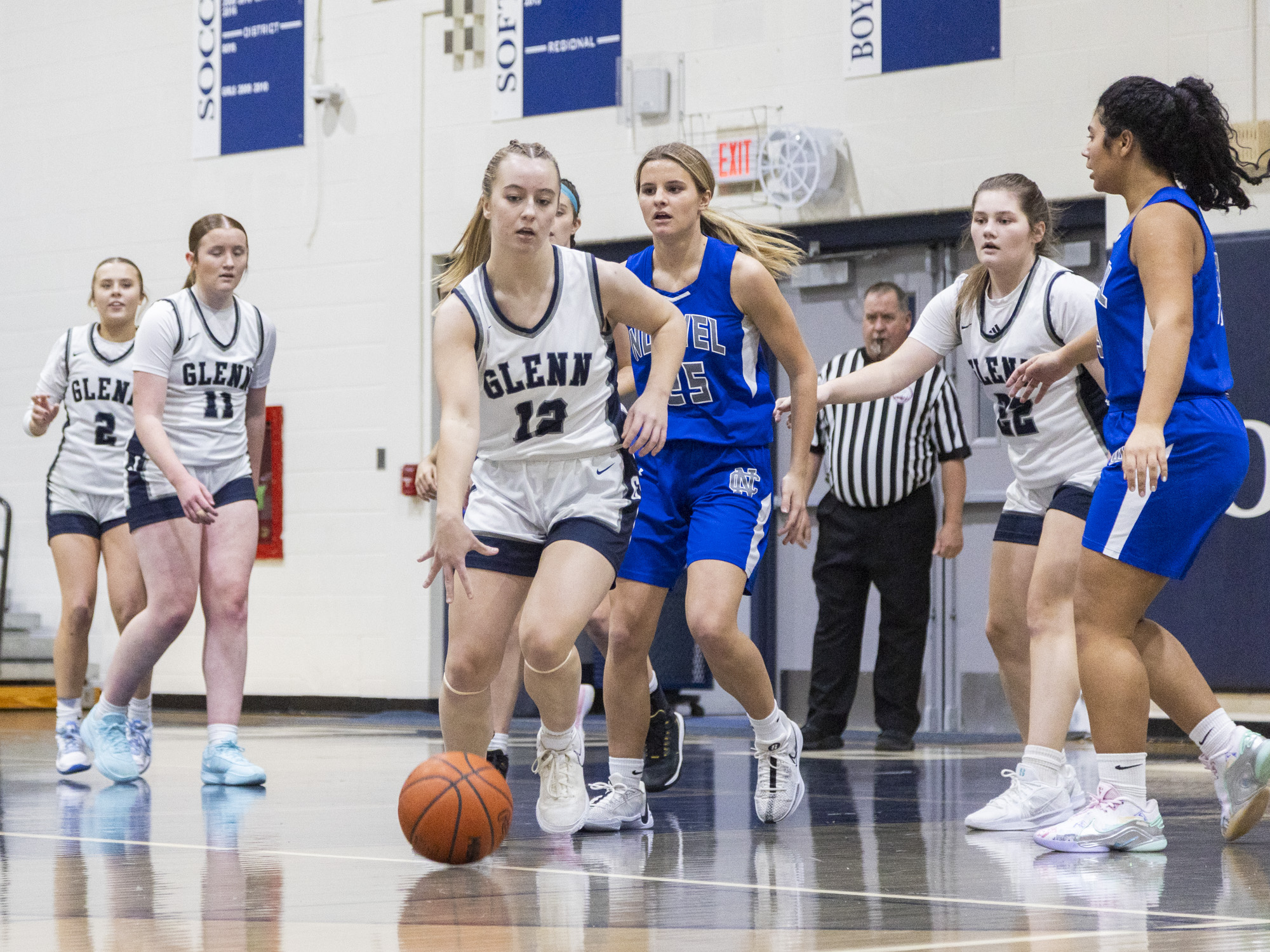 John Glenn hosts Saginaw Nouvel Girls Basketball - mlive.com