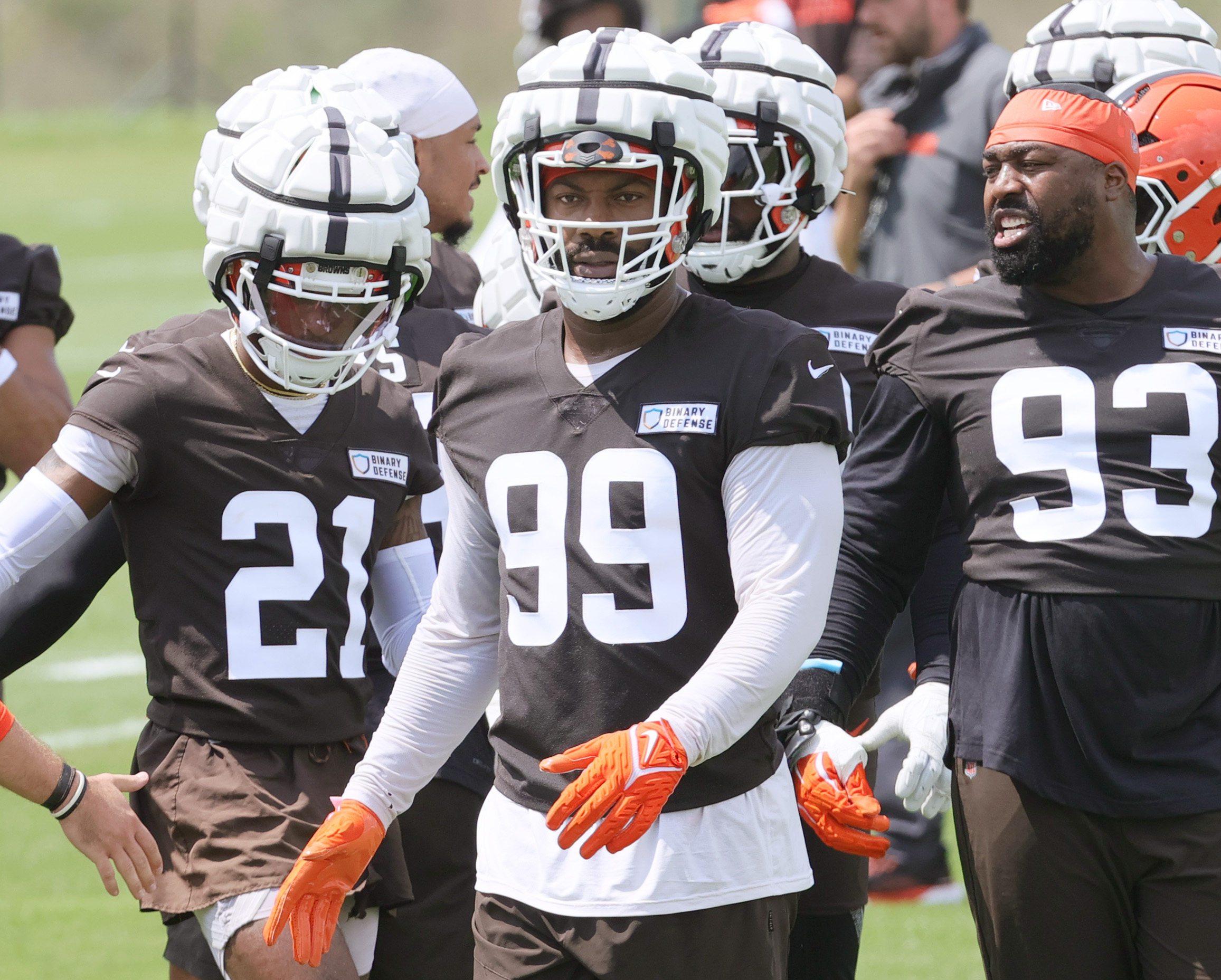 Day two of Cleveland Browns training camp at The Greenbrier, July 26 ...