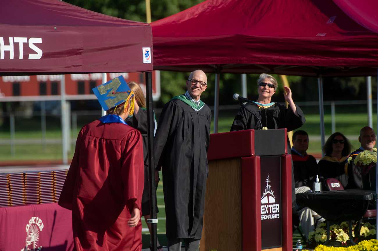 Dexter High School hosts outdoor commencement at Al Ritt Field - mlive.com