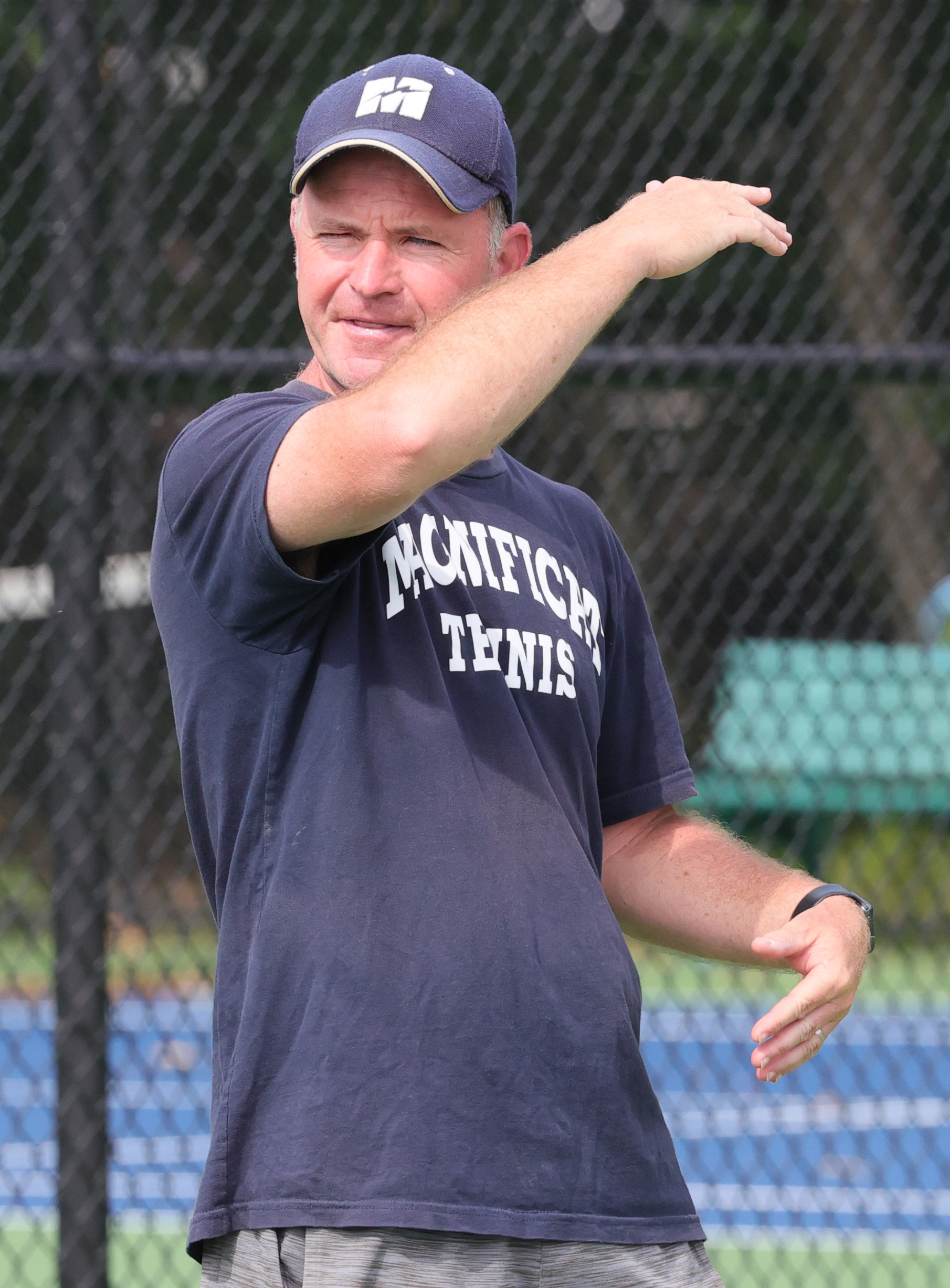 Magnificat High School varsity girls tennis, August 19, 2021 ...