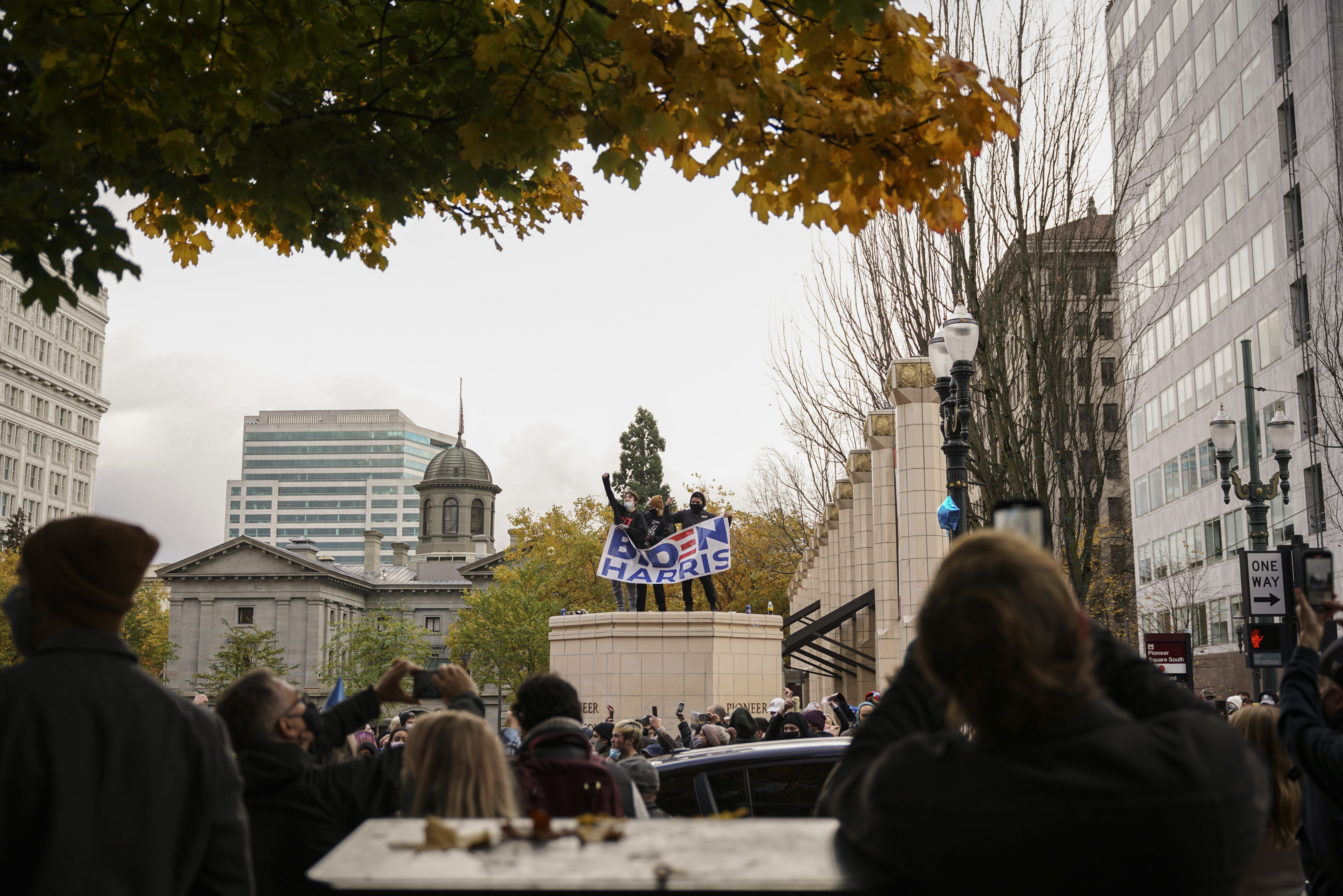 Portland celebrates Joe Biden & Kamala Harris 2020 win - oregonlive.com