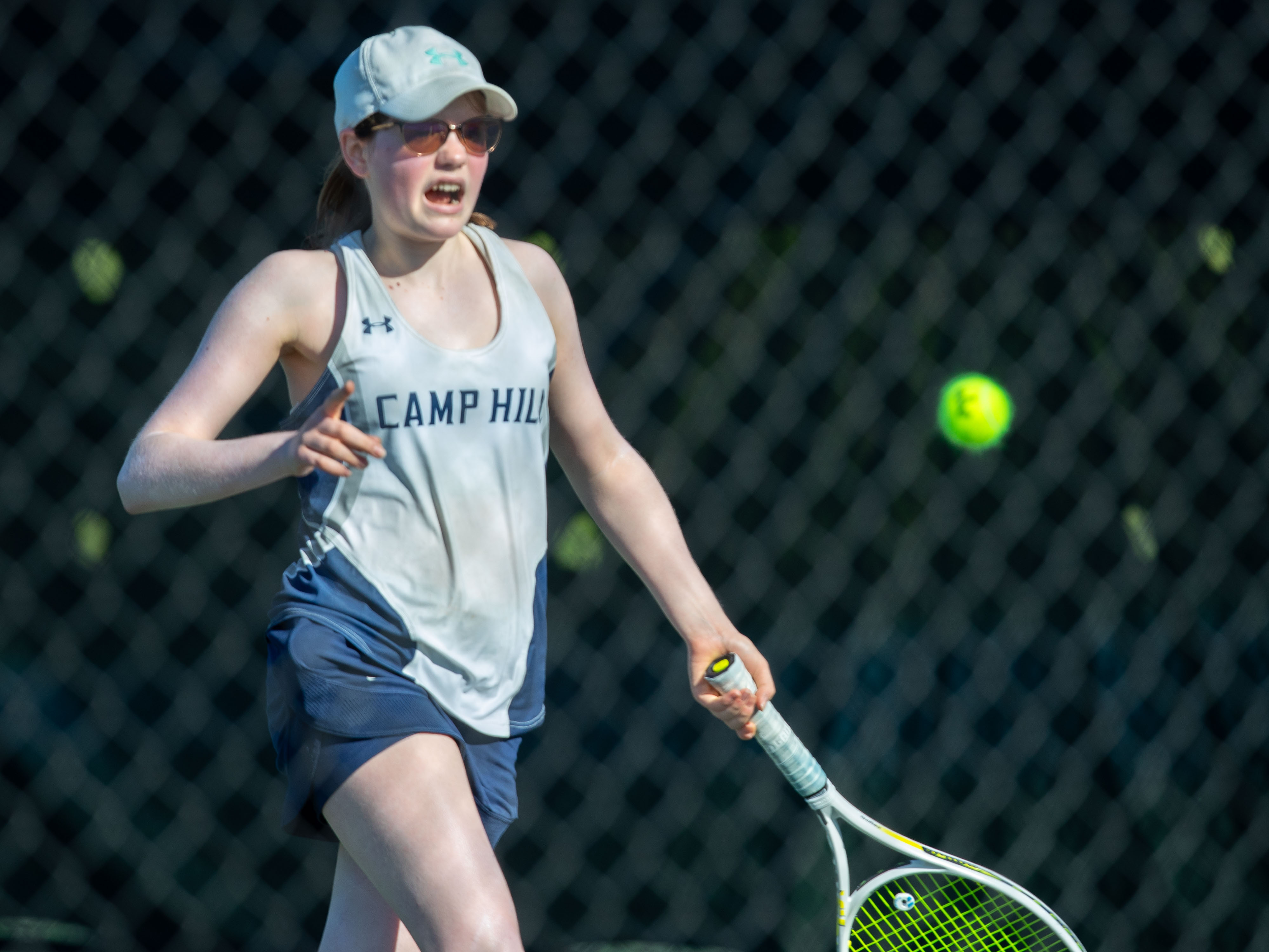 Camp Hill girls host Bermudian Springs in high school tennis match ...