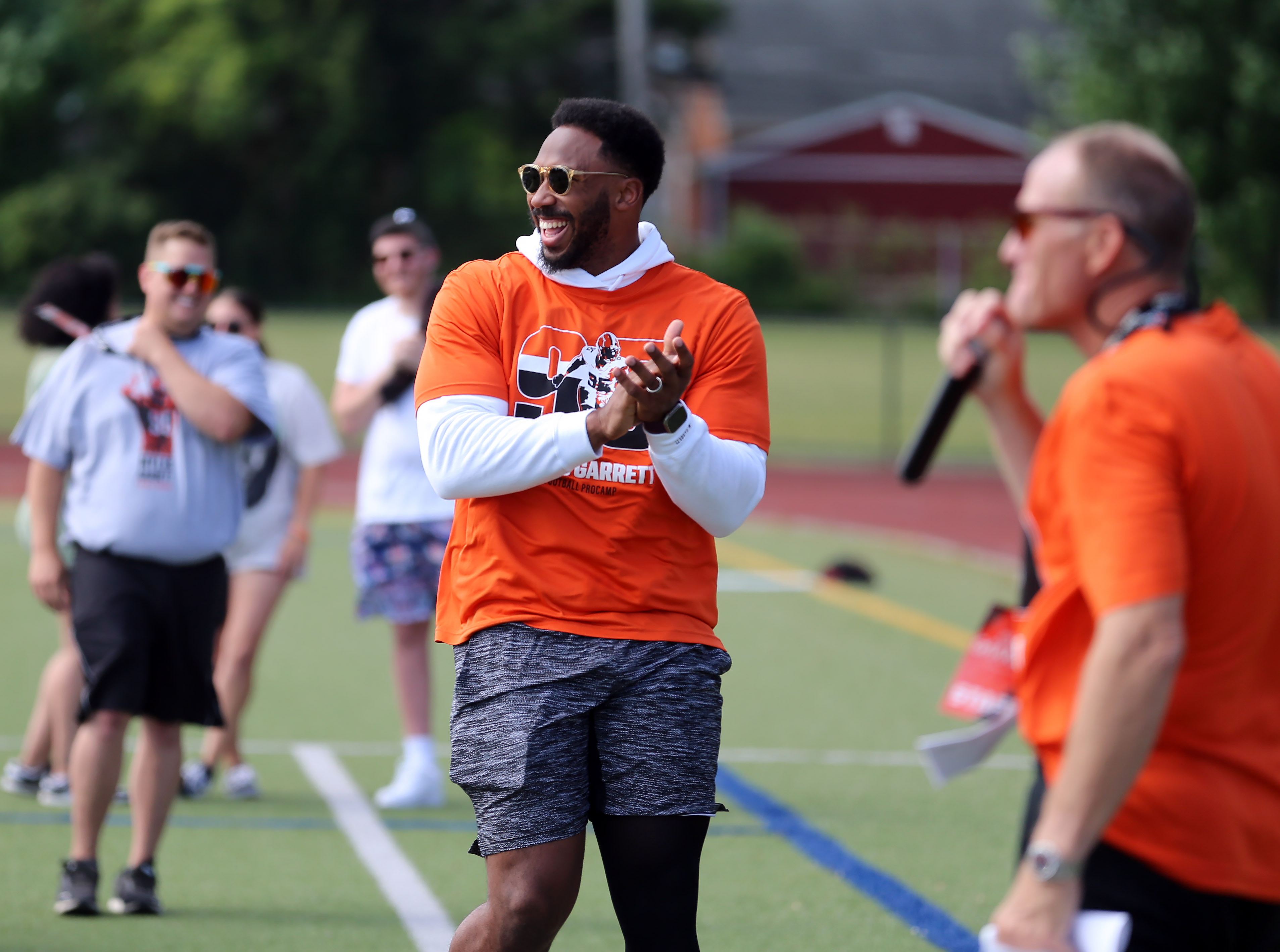 Myles Garrett Youth Football ProCamp, June 14, 2024 - cleveland.com