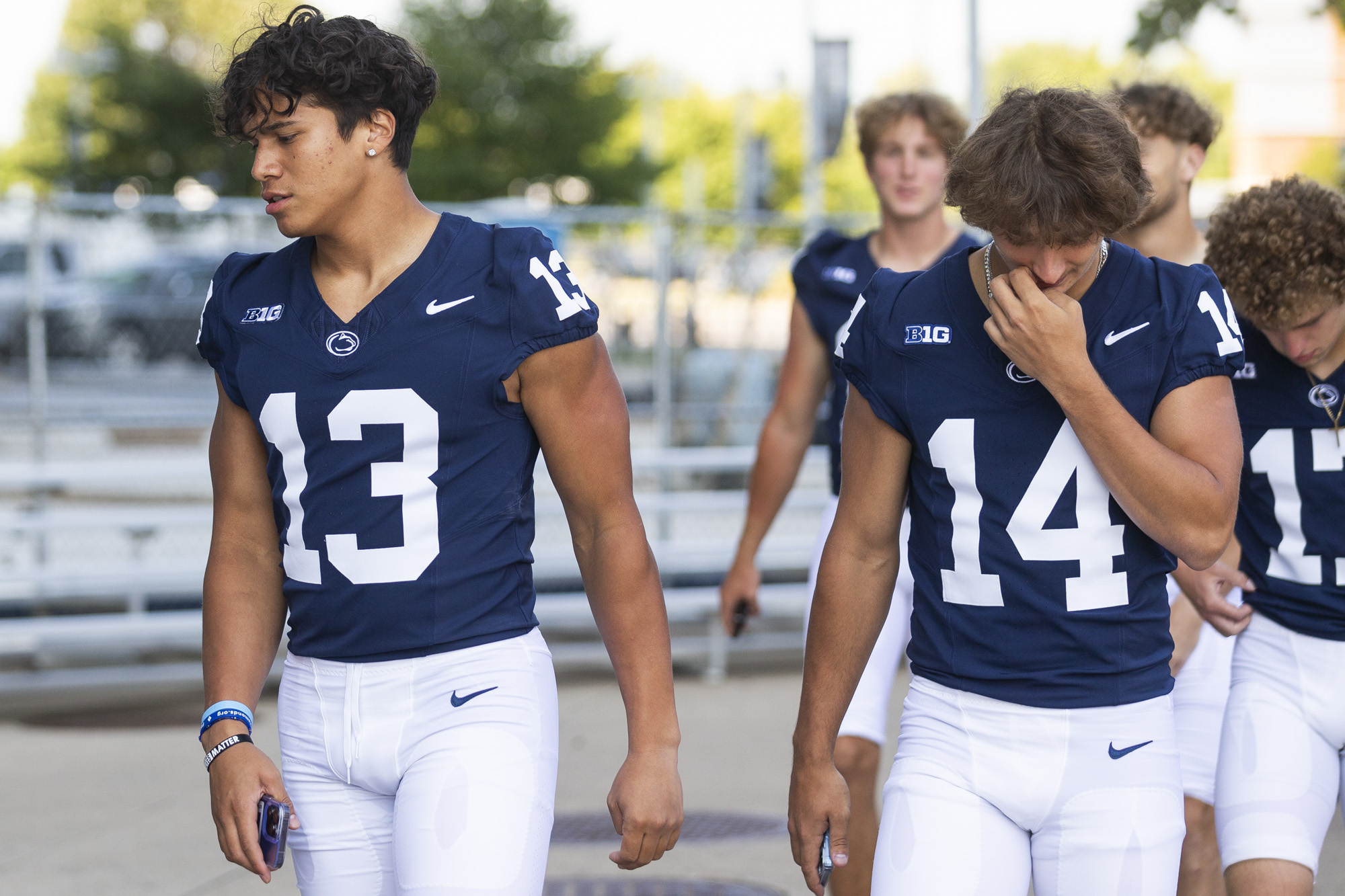Penn State freshmen at football picture day - pennlive.com