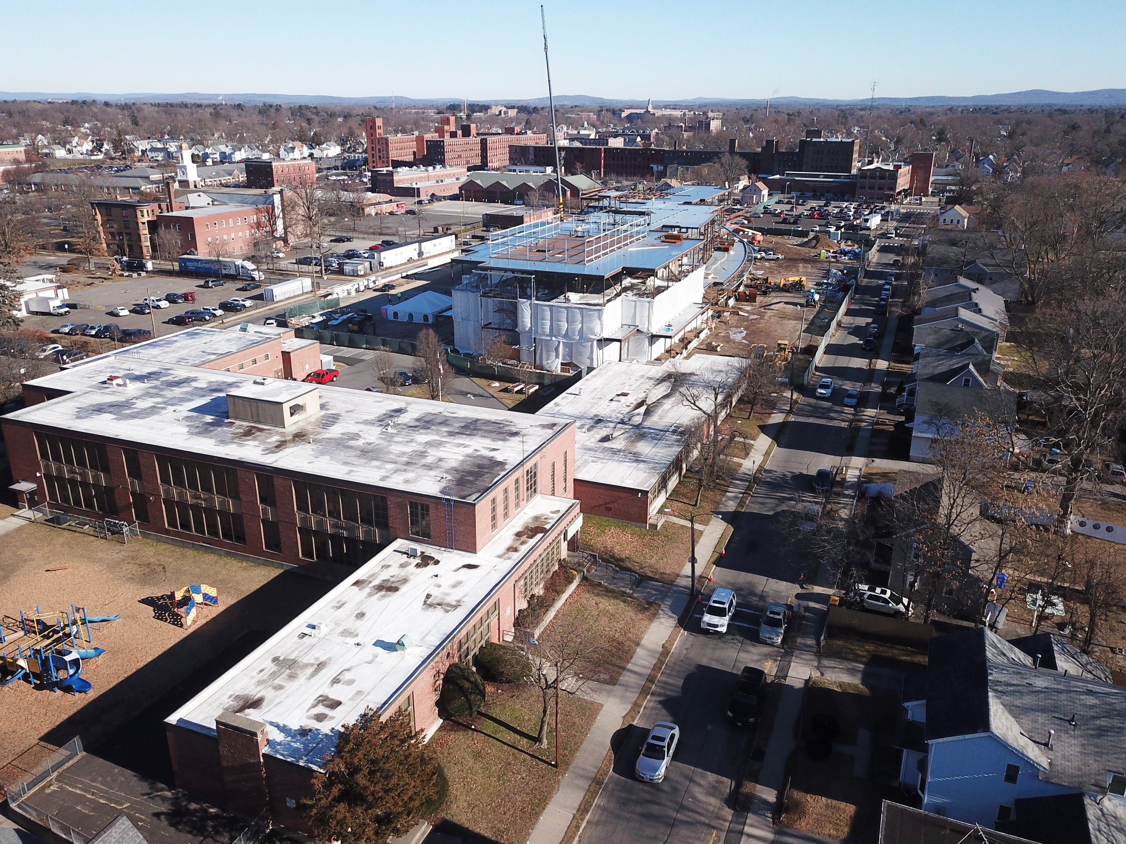 Deberry-Swan School in Springfield topping-off ceremony - masslive.com