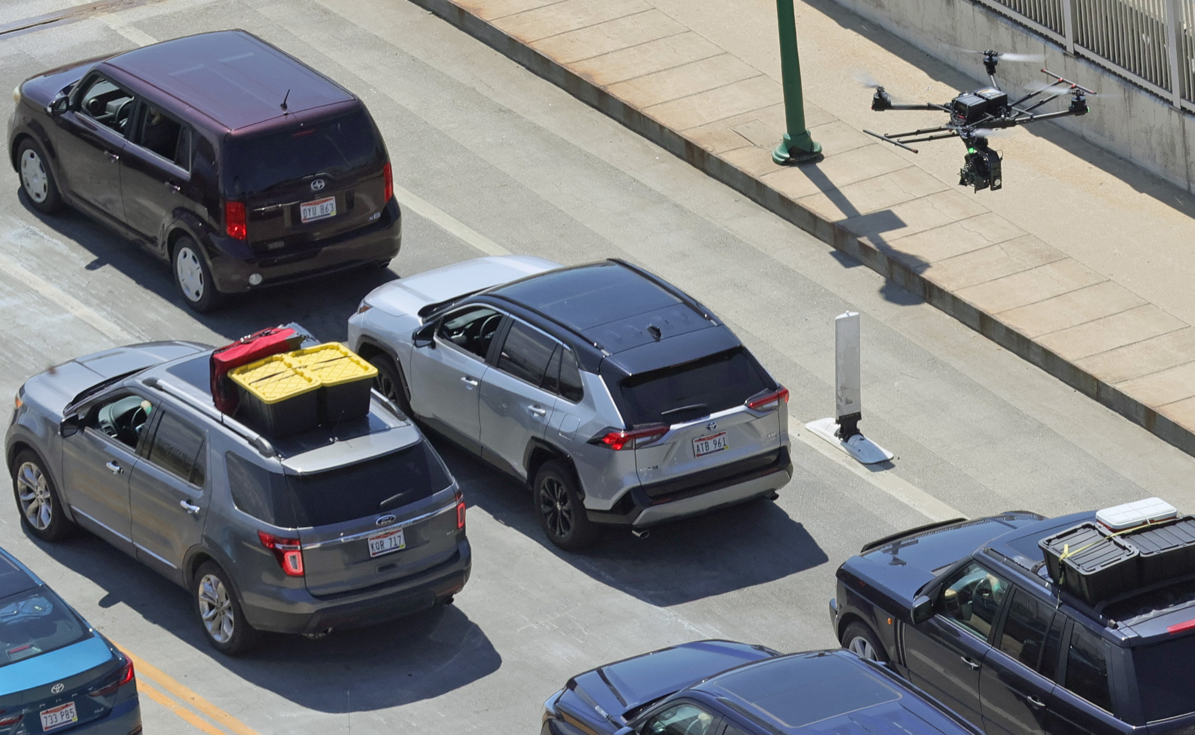 Superman movie takes over the Detroit-Superior Bridge for filming, July ...