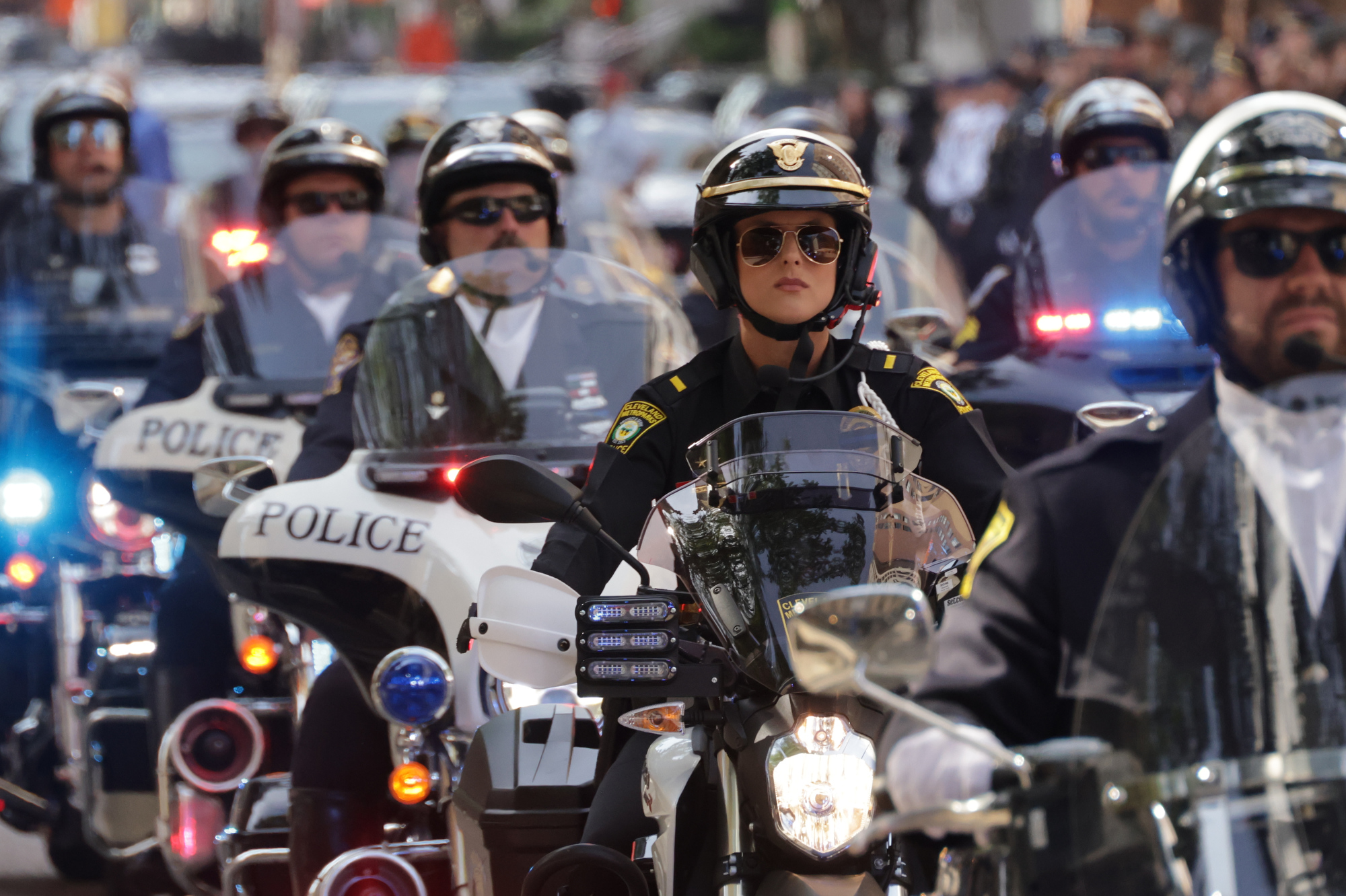 Cleveland officer Jamieson Ritter memorial service - cleveland.com