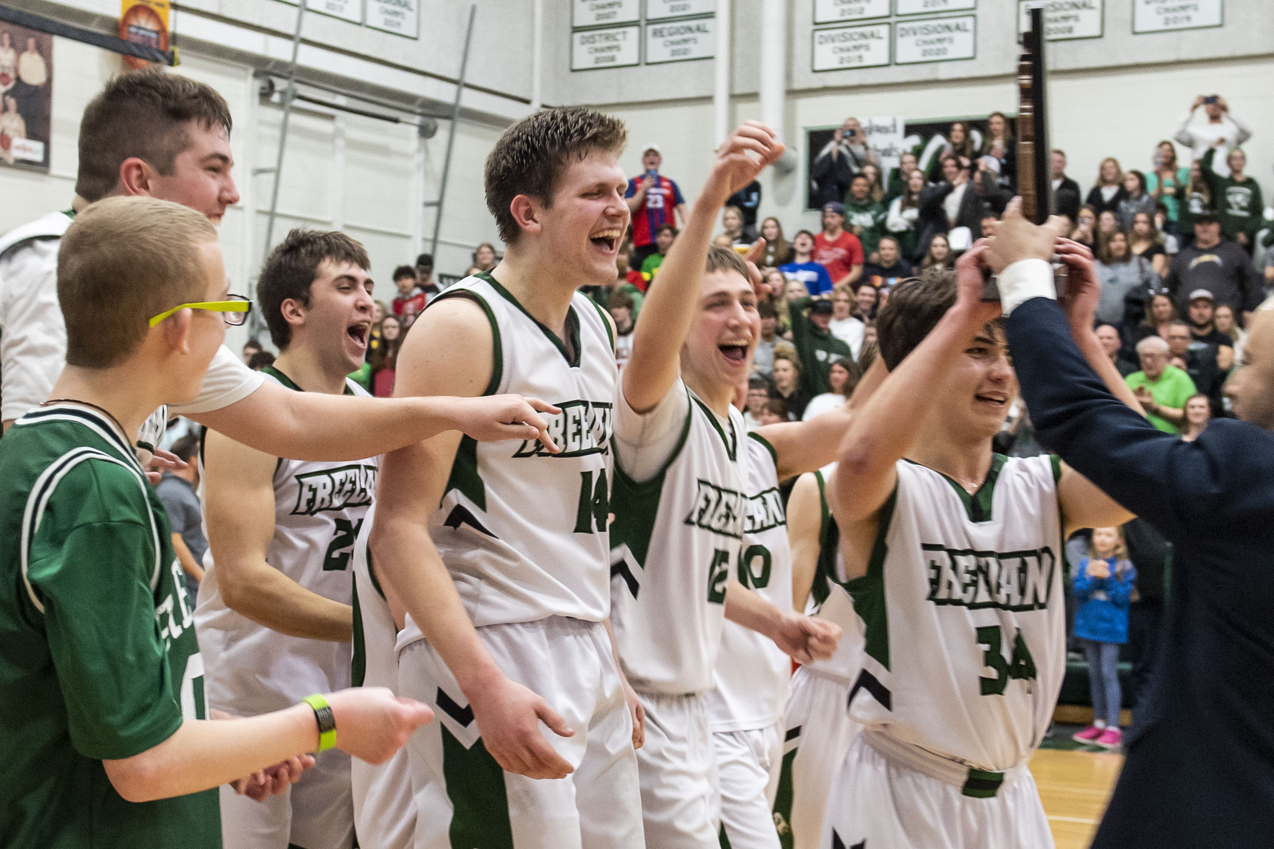 Freeland boys basketball takes down Garber in championship game - mlive.com