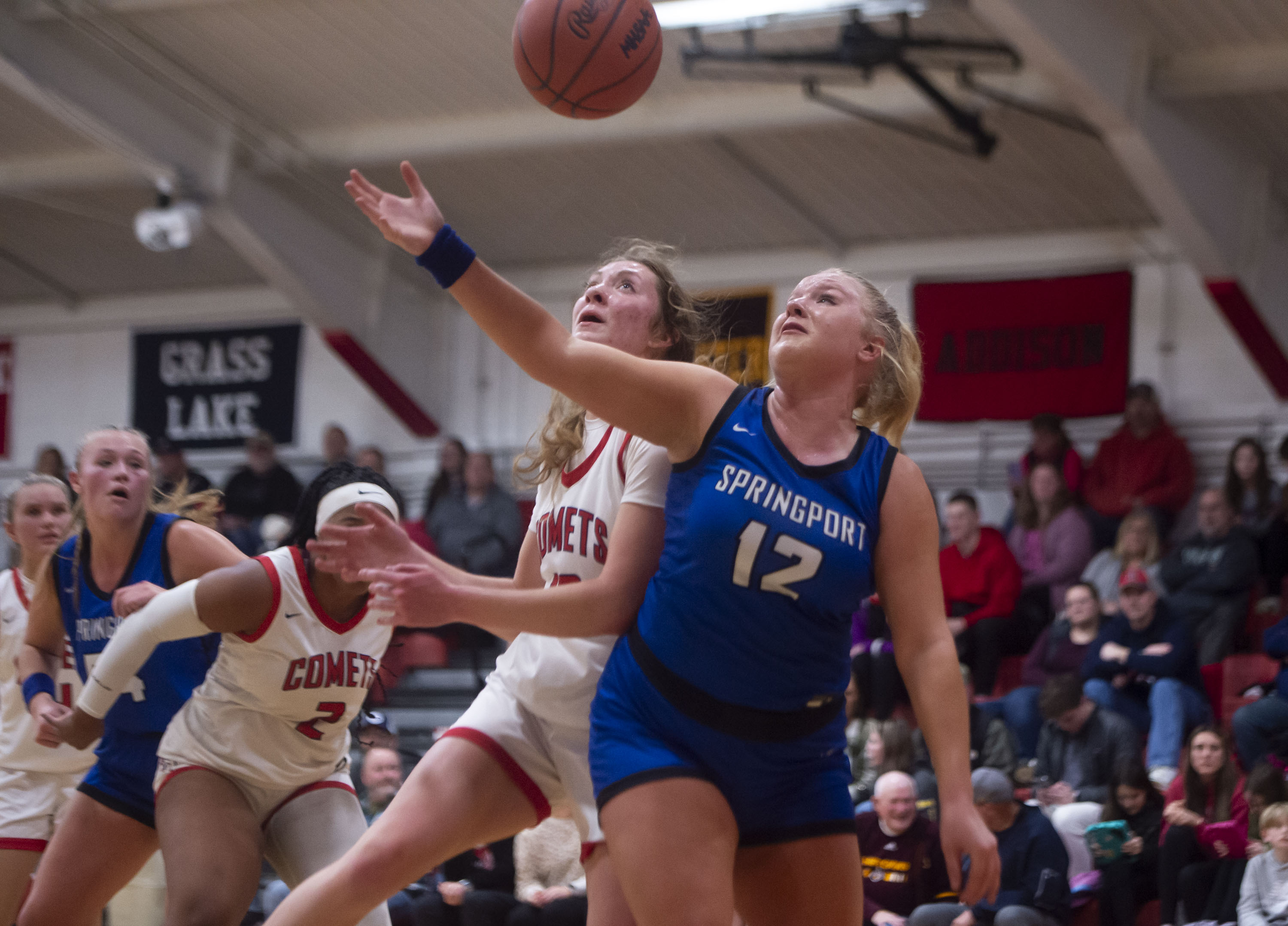 See photos as Springport's girls basketball defeats Hanover-Horton ...