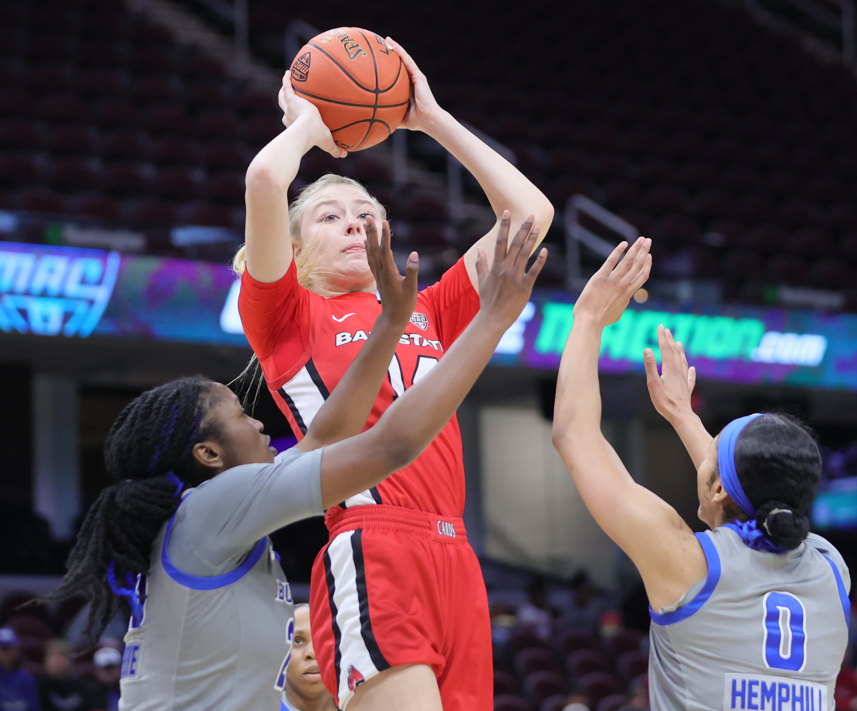 Buffalo vs. Ball State in MAC Women’s Basketball Tournament final ...