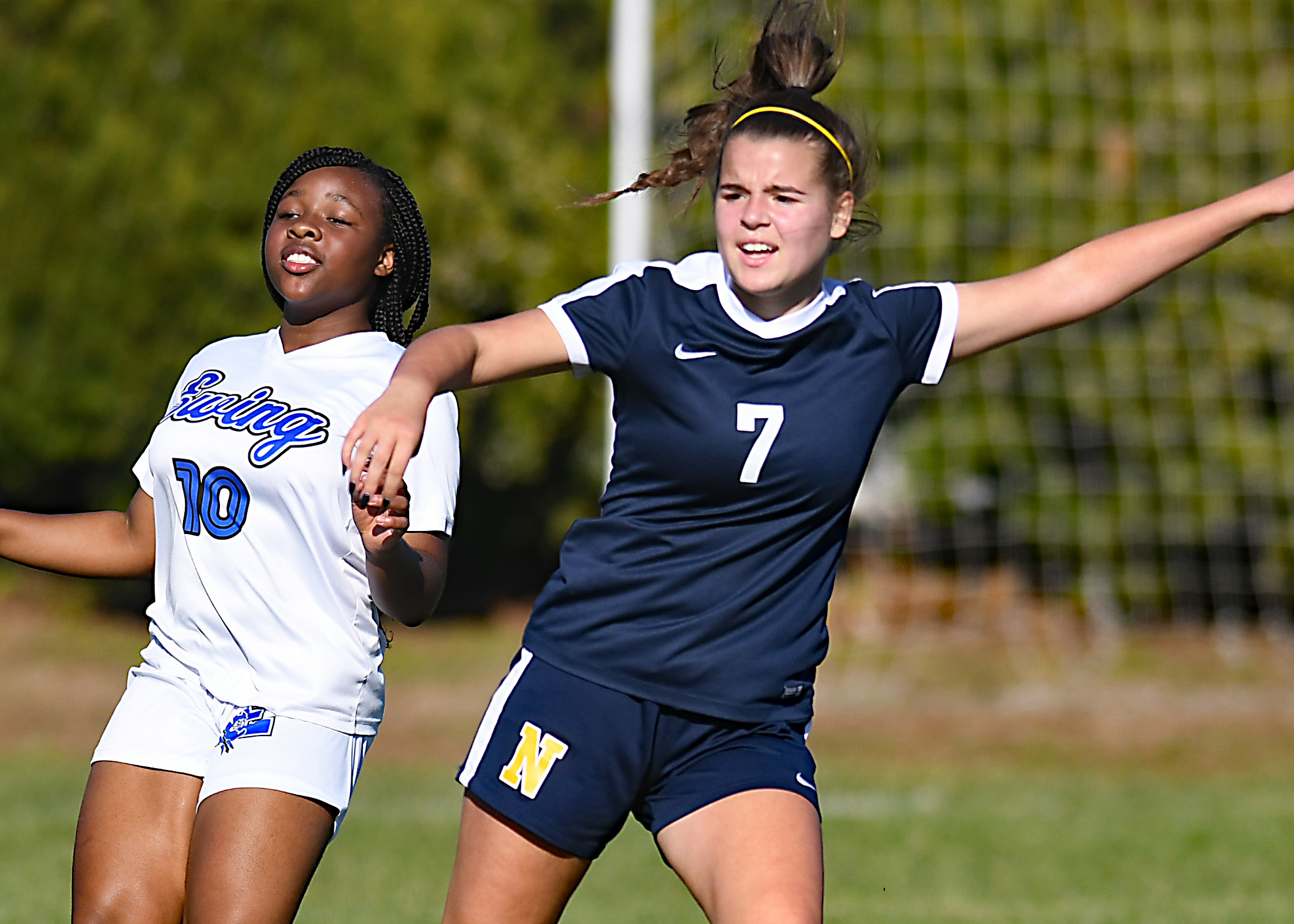 Nottingham Girls Soccer defeats Ewing 7-0 - nj.com