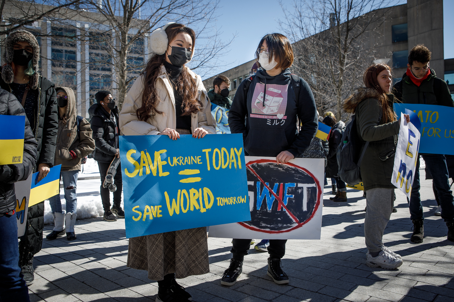 Ukraine invasion protest at MIT - masslive.com