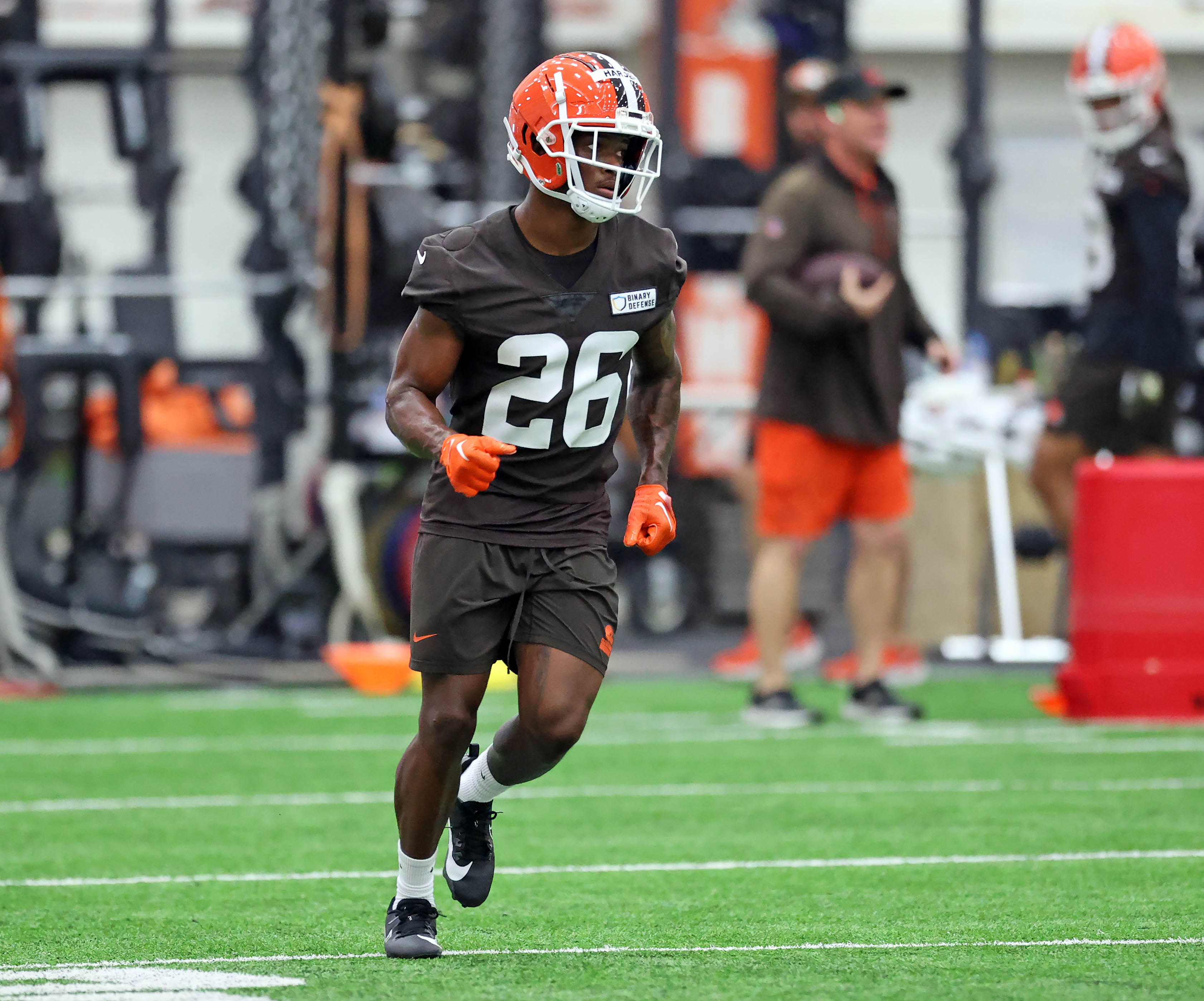 Cleveland Browns cornerback Myles Harden, August 22, 2024 - cleveland.com