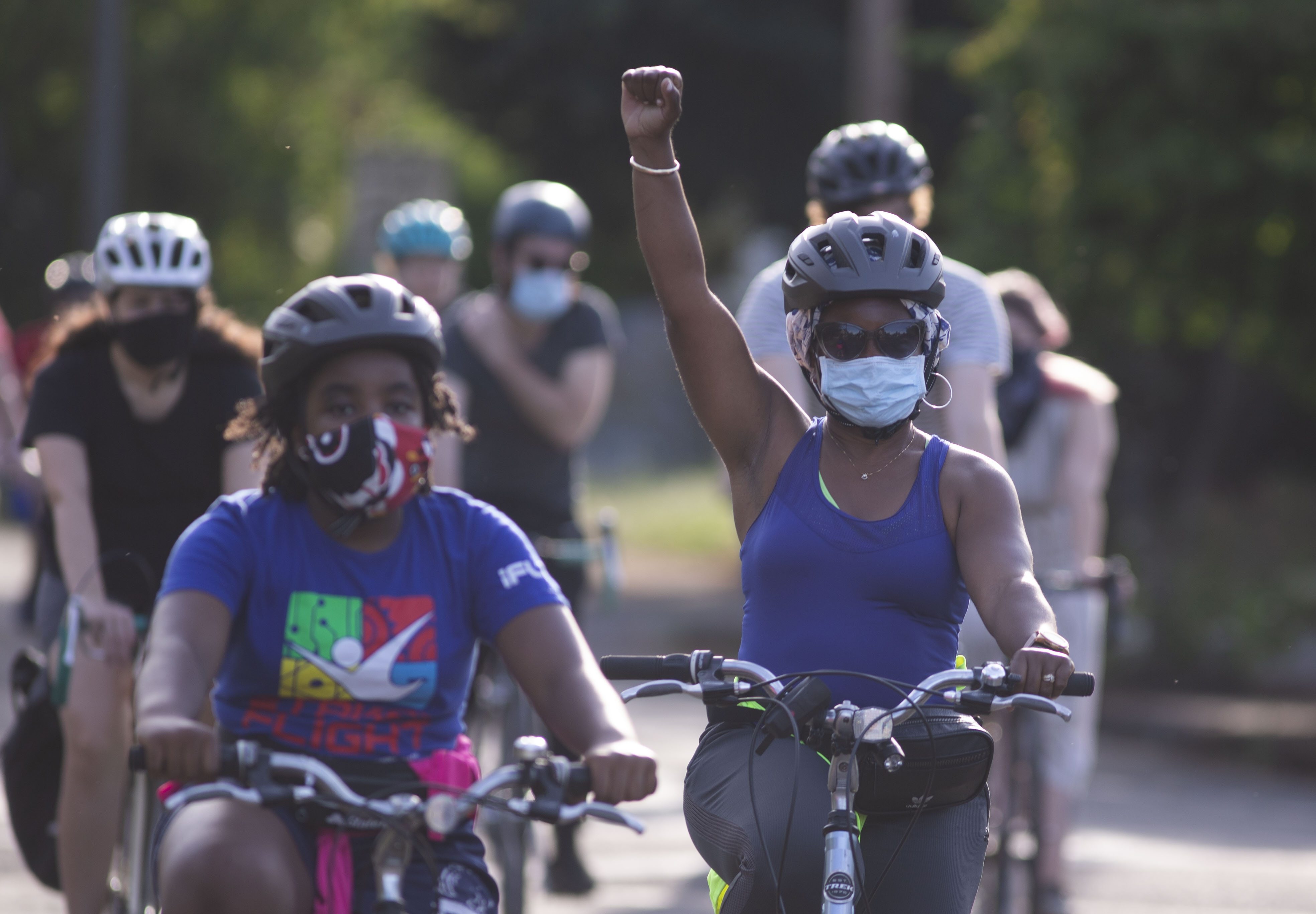 Black Girls Do Bike Let's Ride bike rally through North and Northeast ...
