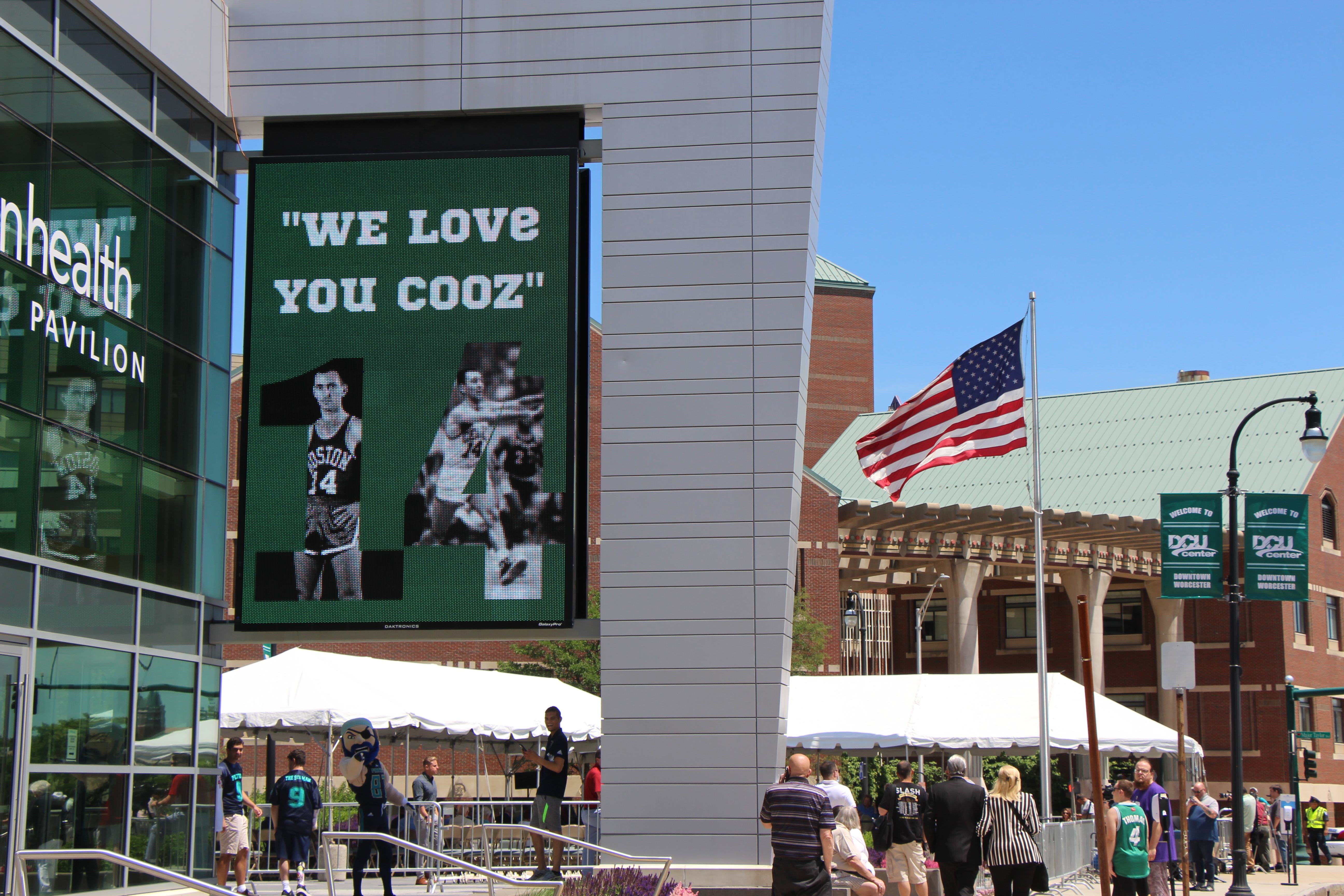 Boston Celtics legend Bob Cousy honored with a statue in Worcester ...