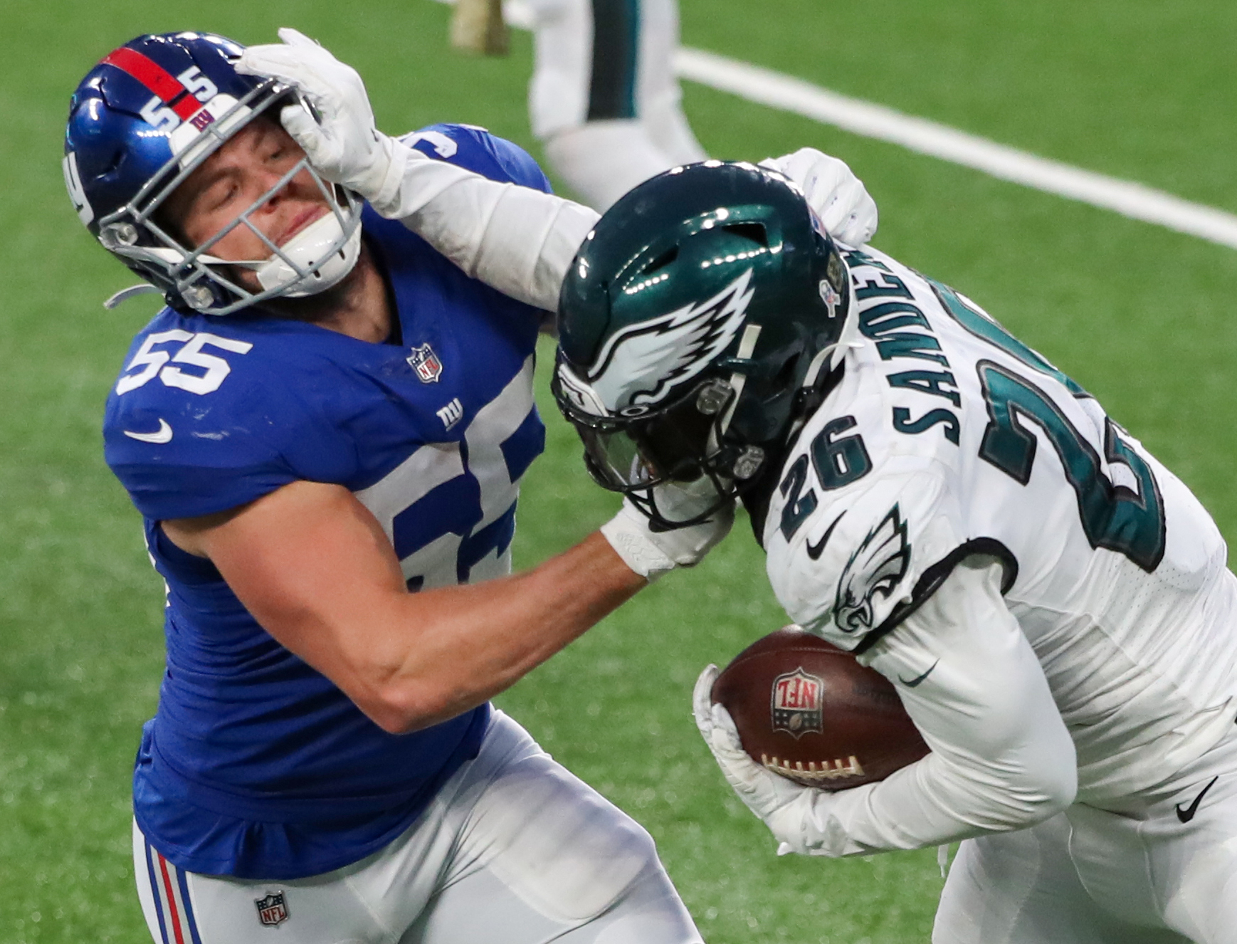 New York Giants defeat Philadelphia Eagles - Nov. 15, 2020 - nj.com