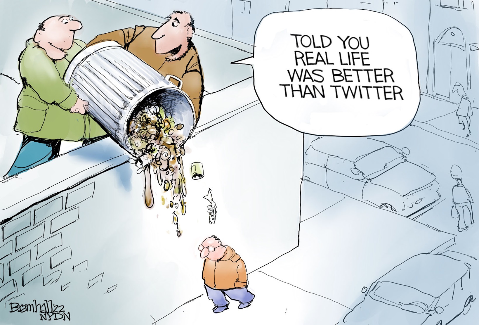 Editorial cartoons for Nov. 27, 2022 - cleveland.com