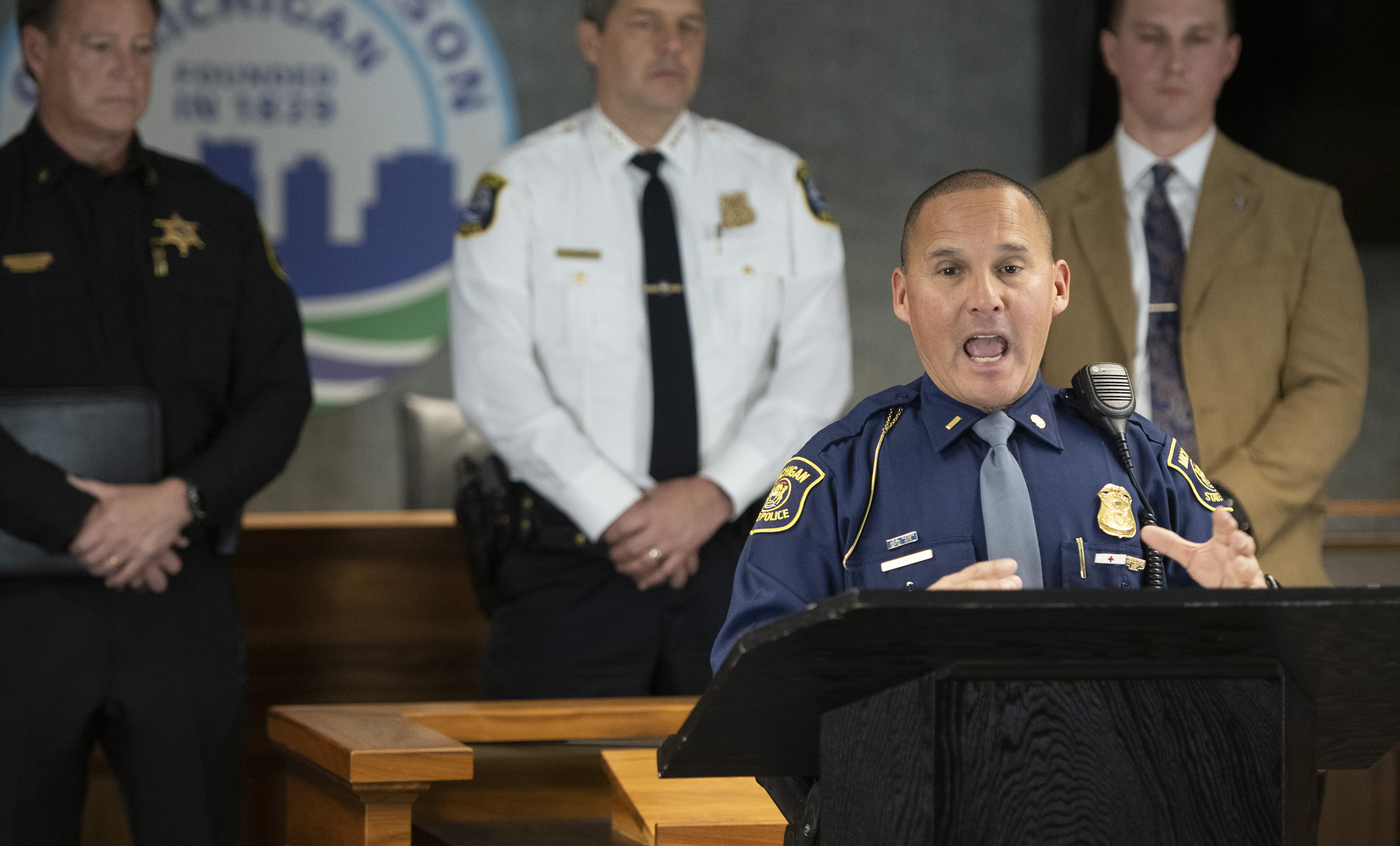Press conference on Jackson officer involved shooting - mlive.com