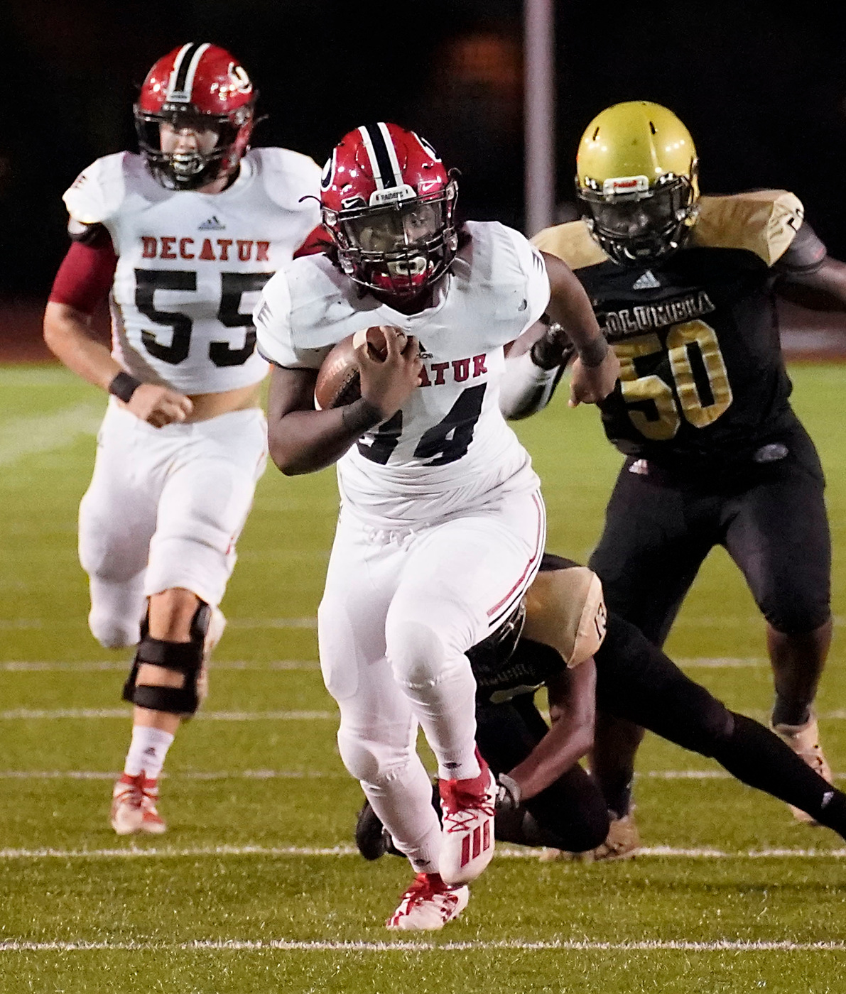 Decatur vs. Columbia High School football 10/15/2020 - al.com