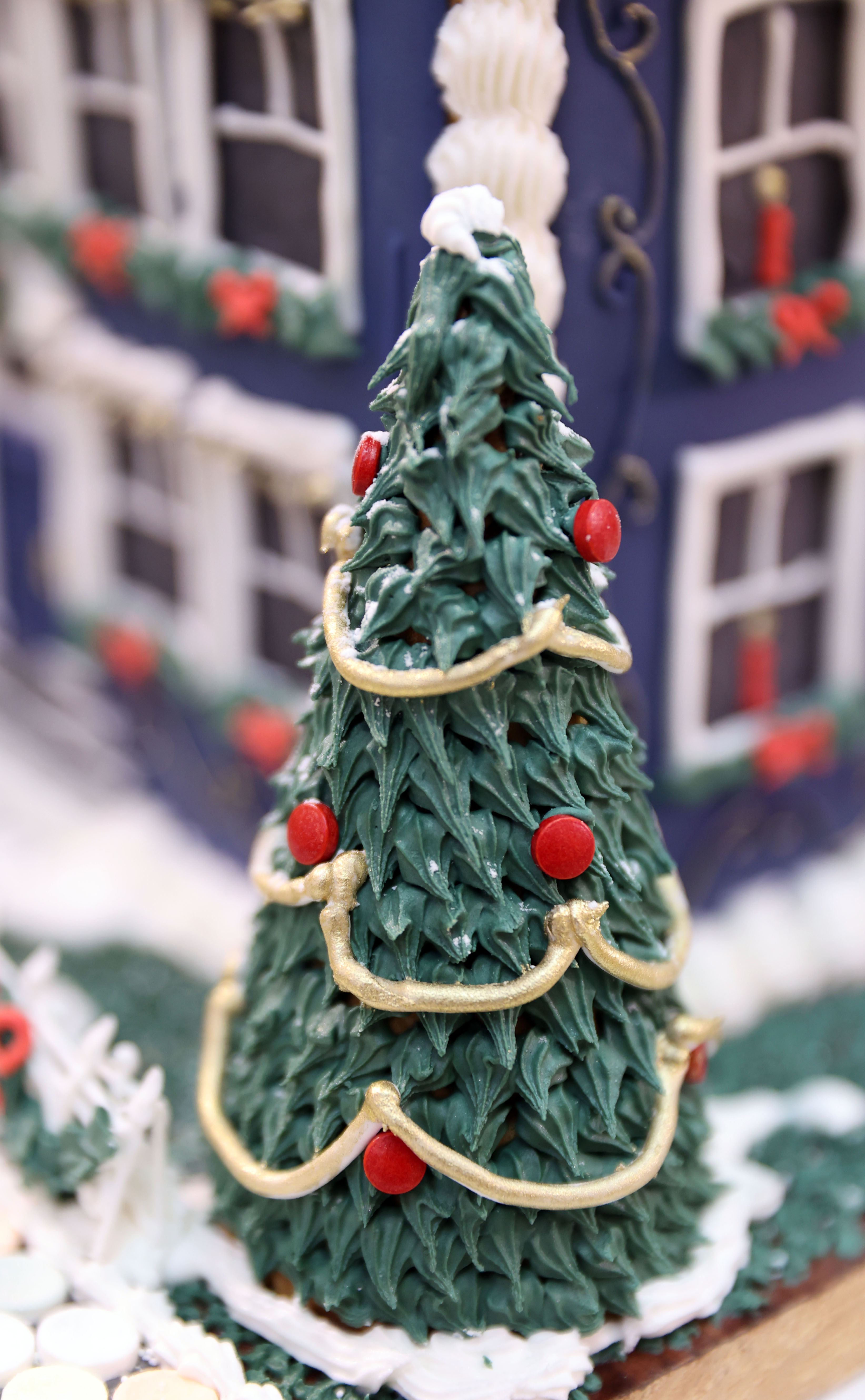 Gingerbread displays at Cleveland Botanical Garden, November 17, 2022 ...