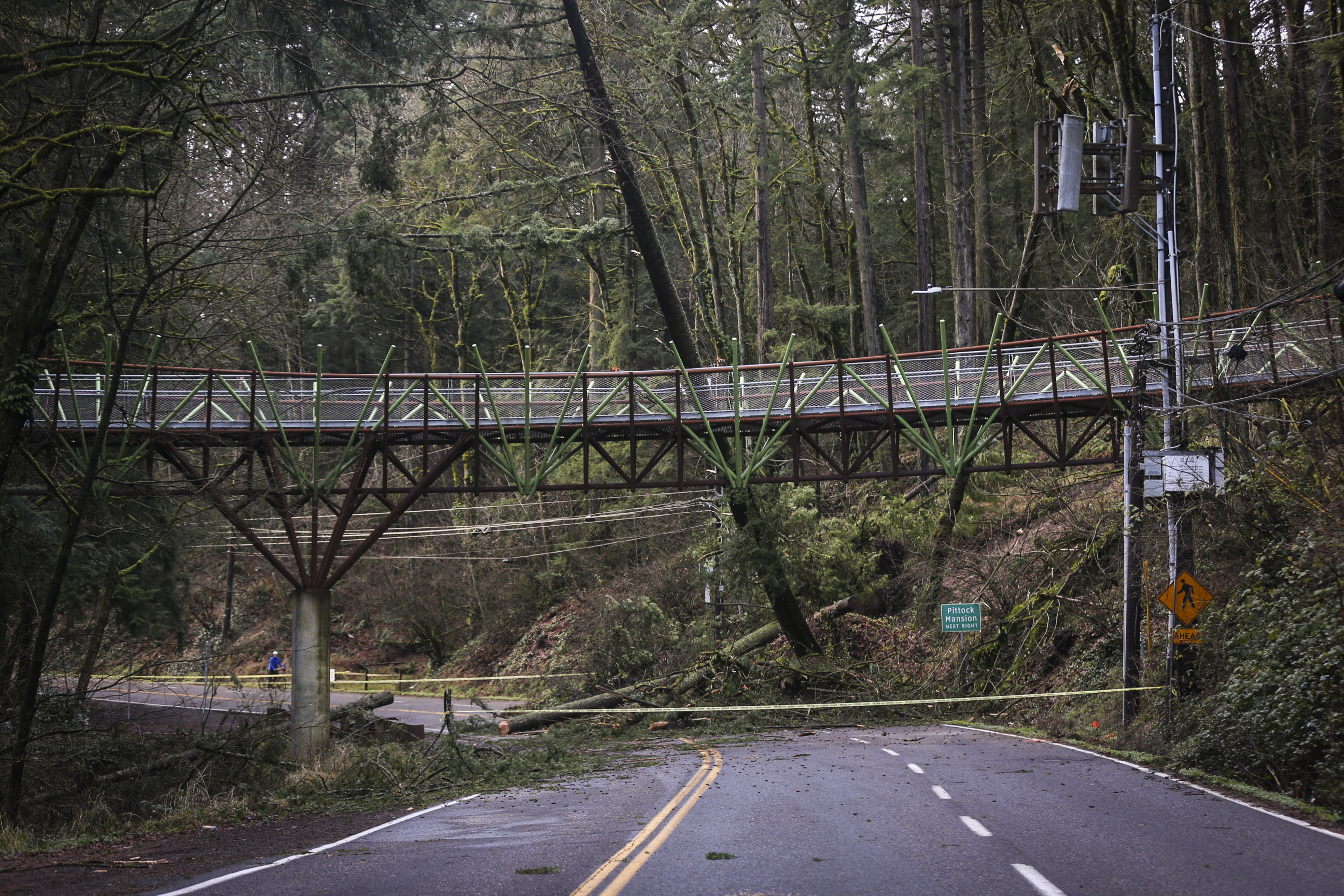 Landslides and flooding in Portland metro area, Columbia River Gorge ...