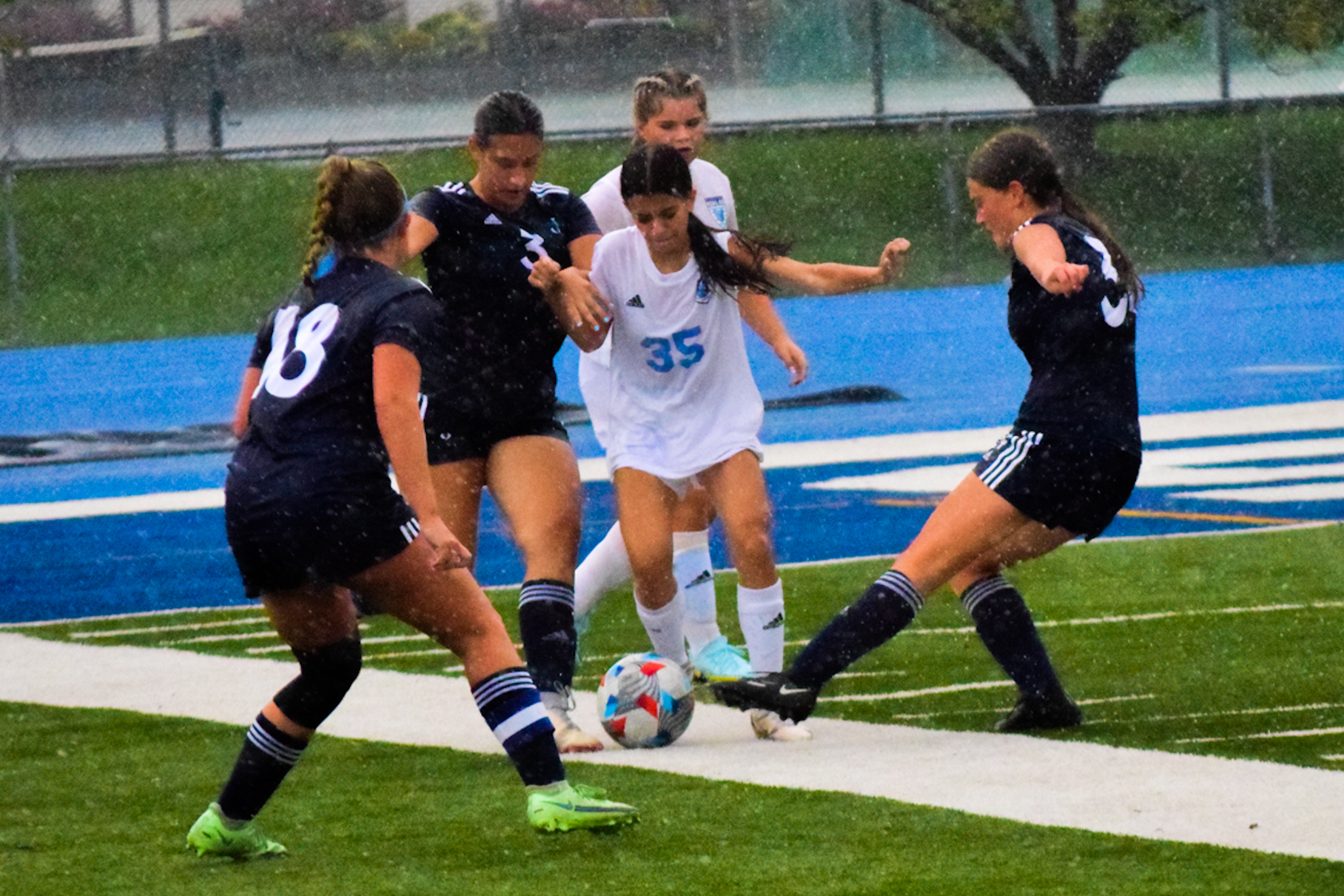 Hill, NDA, and Sea's JV soccer teams came to play this past week ...