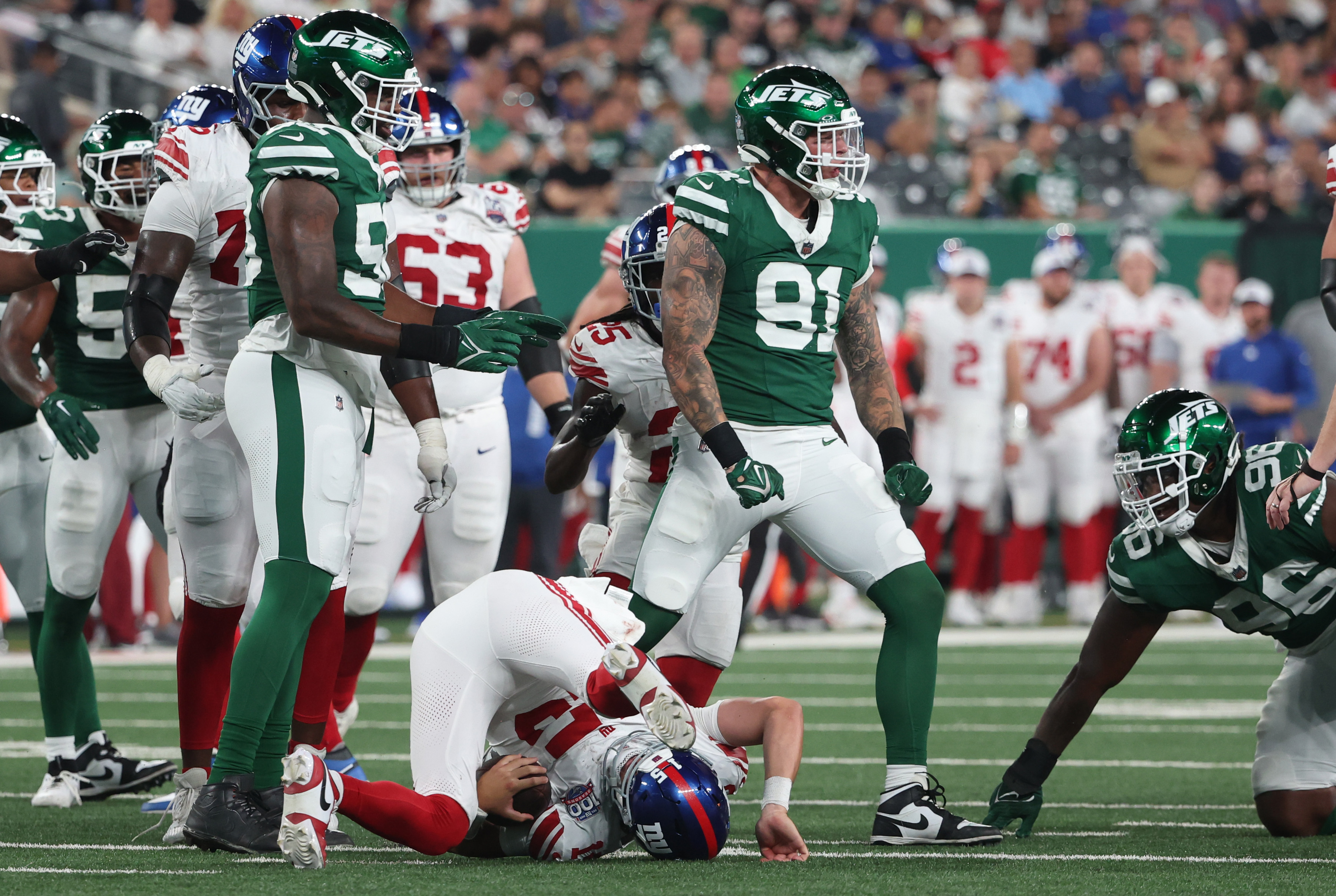 New York Jets vs. New York Giants, NFL Preseason Week 3 - nj.com