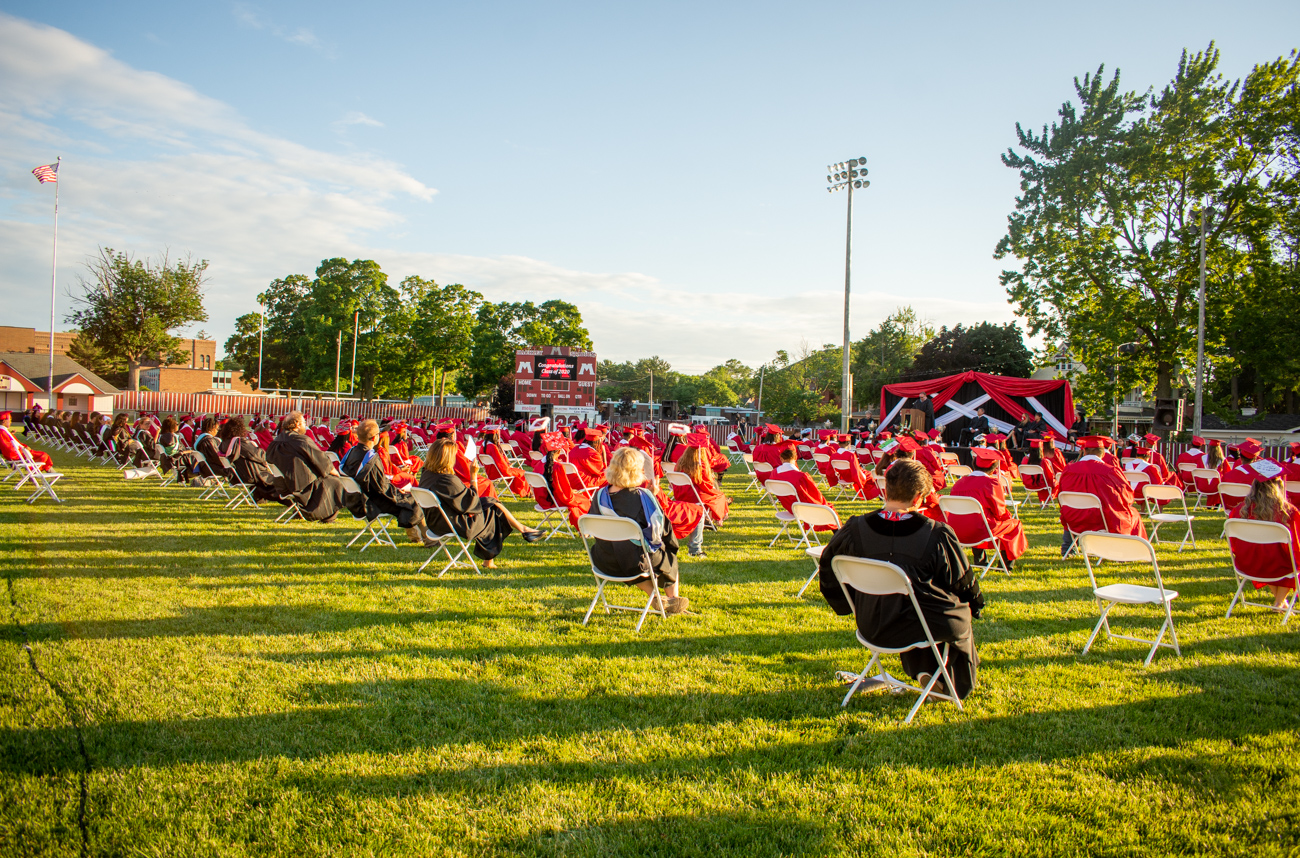 Muskegon High Schools holds in person graduation ceremony - mlive.com