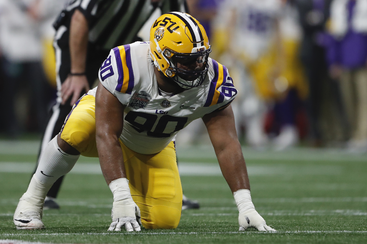 Rashard Lawrence LSU DT 2020 NFL Draft profile cleveland