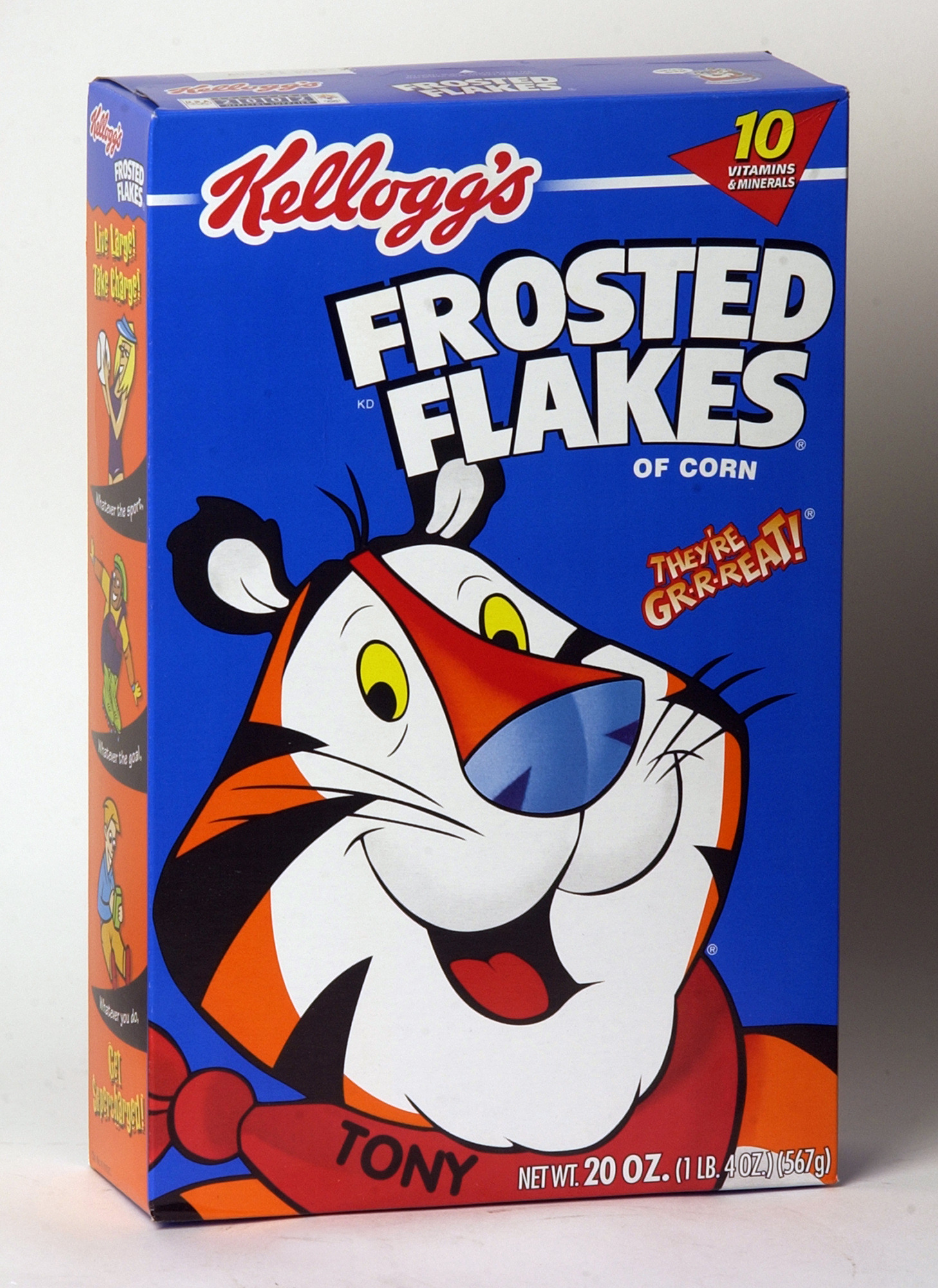 Frosted Flakes Tiger Saying Great