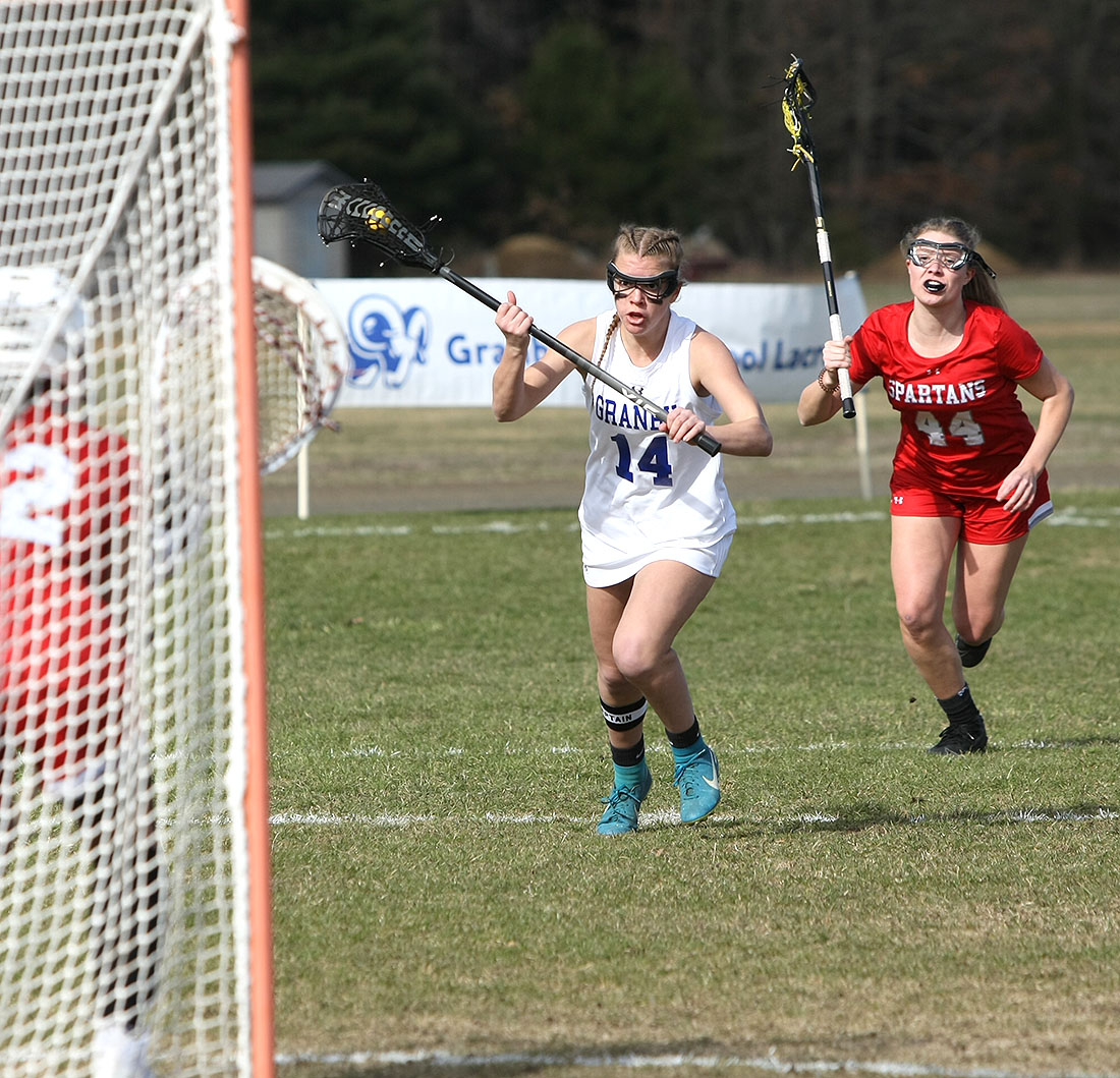 East Longmeadow vs Granby girls Lacrosse 4/4/22 - masslive.com
