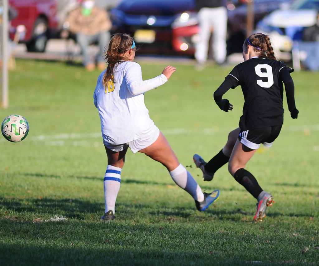Pennsville vs. Pitman girls soccer, Nov. 2, 2020. - nj.com