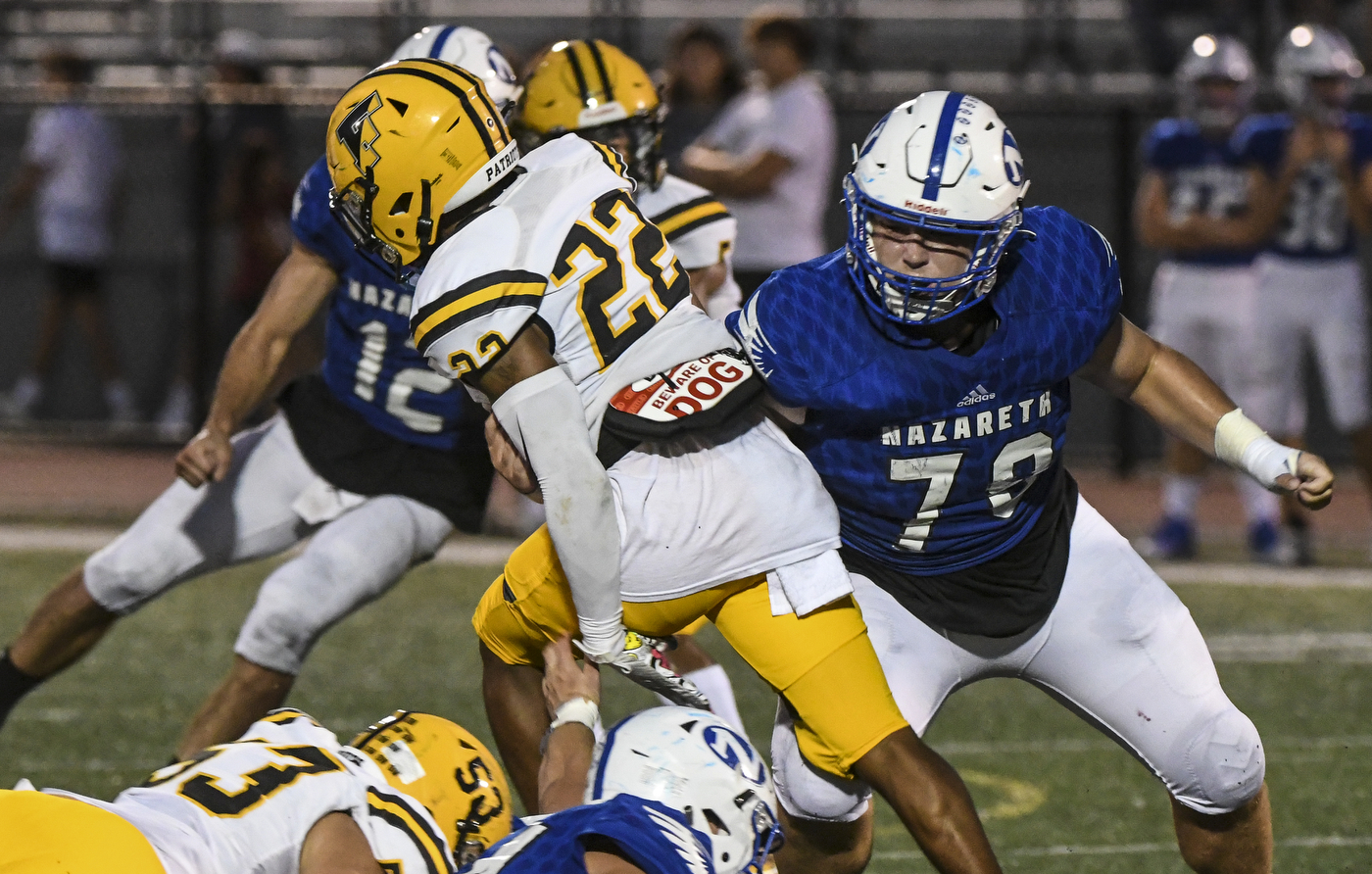 Freedom football hosts Nazareth on Sept. 17, 2022 - lehighvalleylive.com