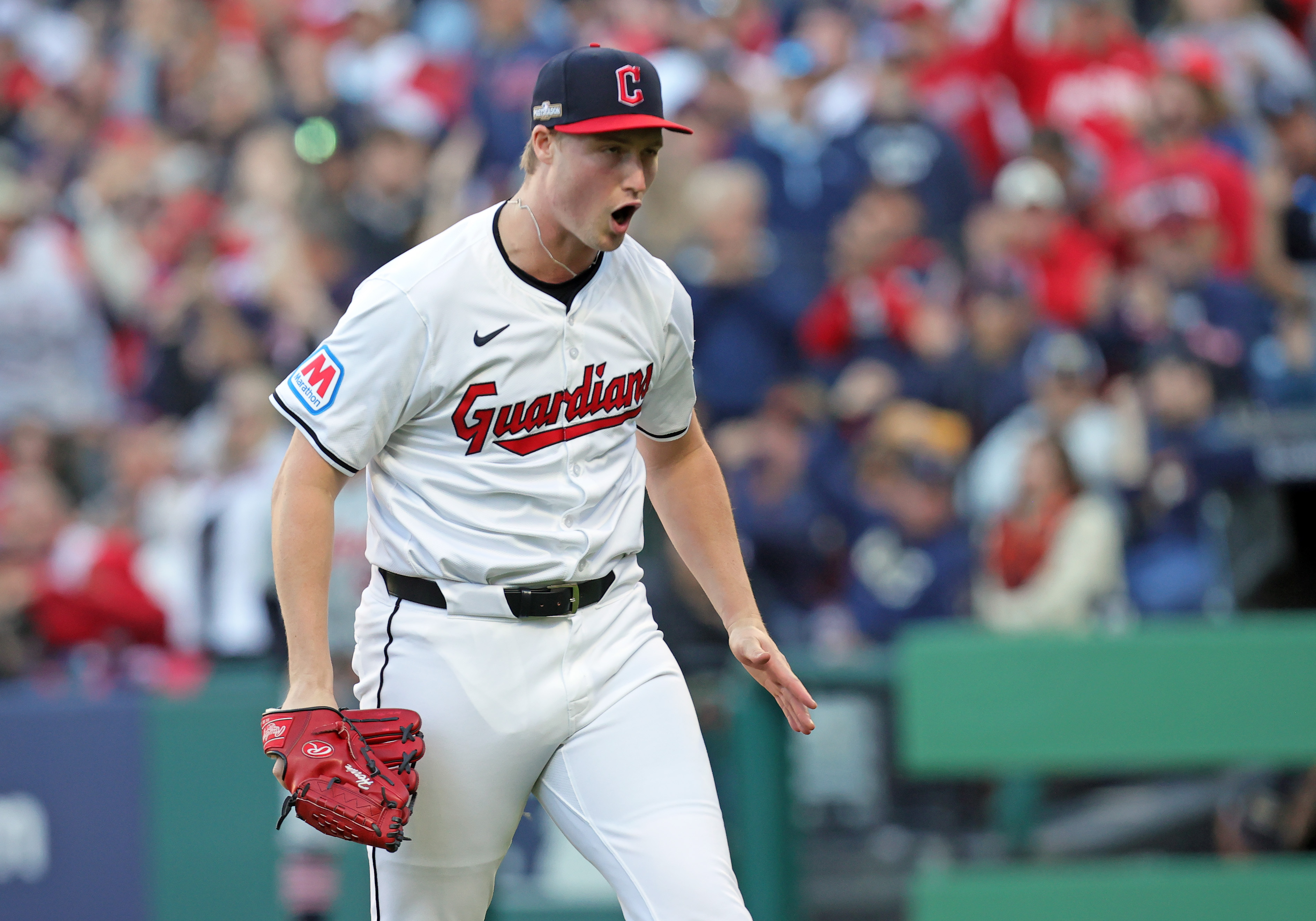 Cleveland Guardians vs. Detroit Tigers in game 2of ALDS, October 7 ...