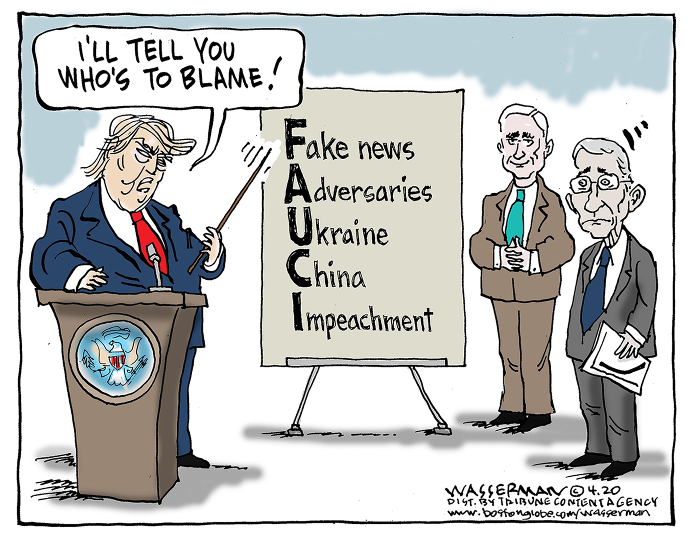 Editorial cartoons for April 19, 2020 - oregonlive.com