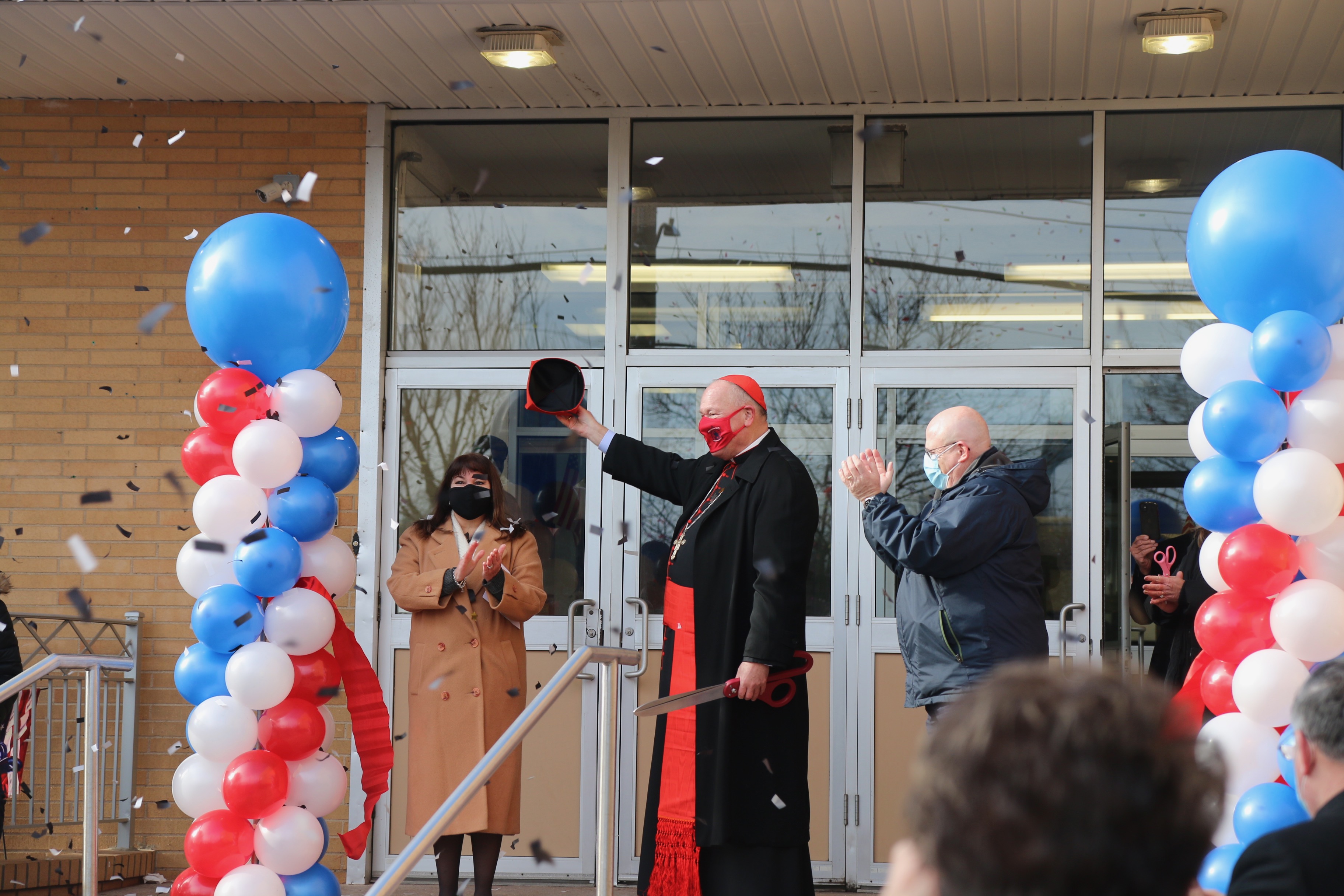 Cardinal Dolan blesses new Father Vincent Capodanno Catholic Academy ...